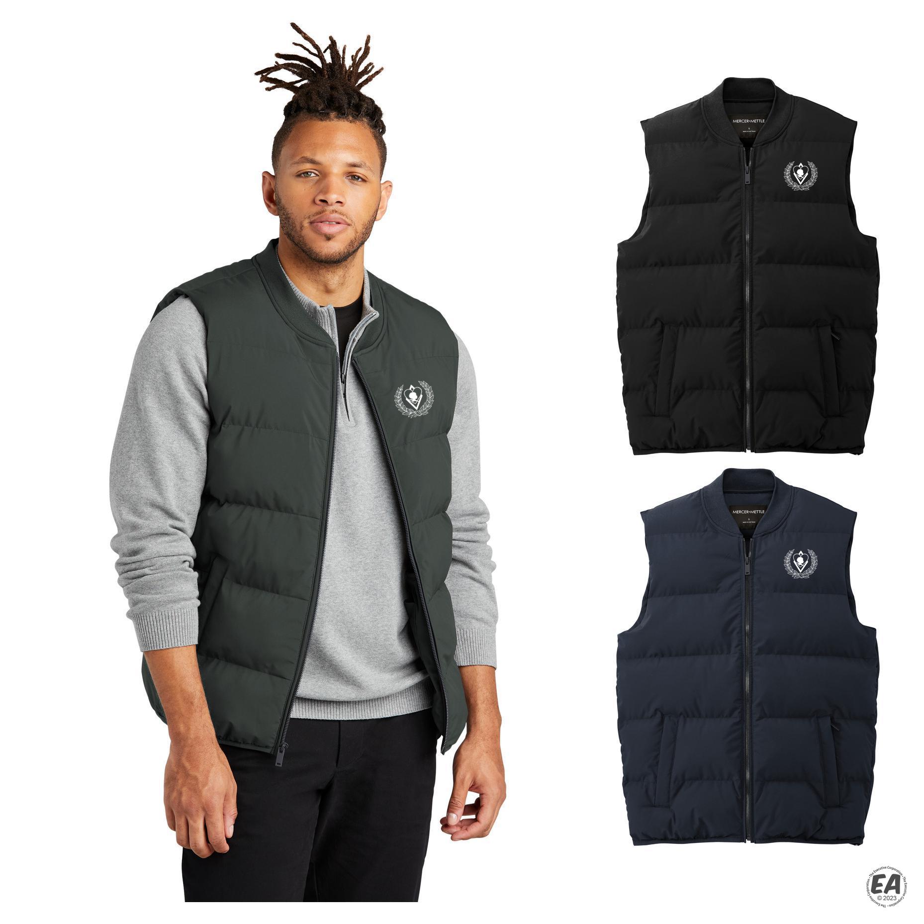 Customized Mercer+Mettle MM7214 Puffy Vest | Custom Vests | Promotional ...