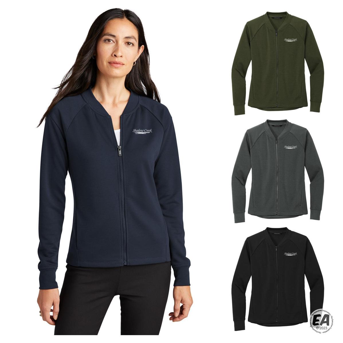 Promotional Mercer+Mettle MM3001 Women's Double-Knit Bomber ...