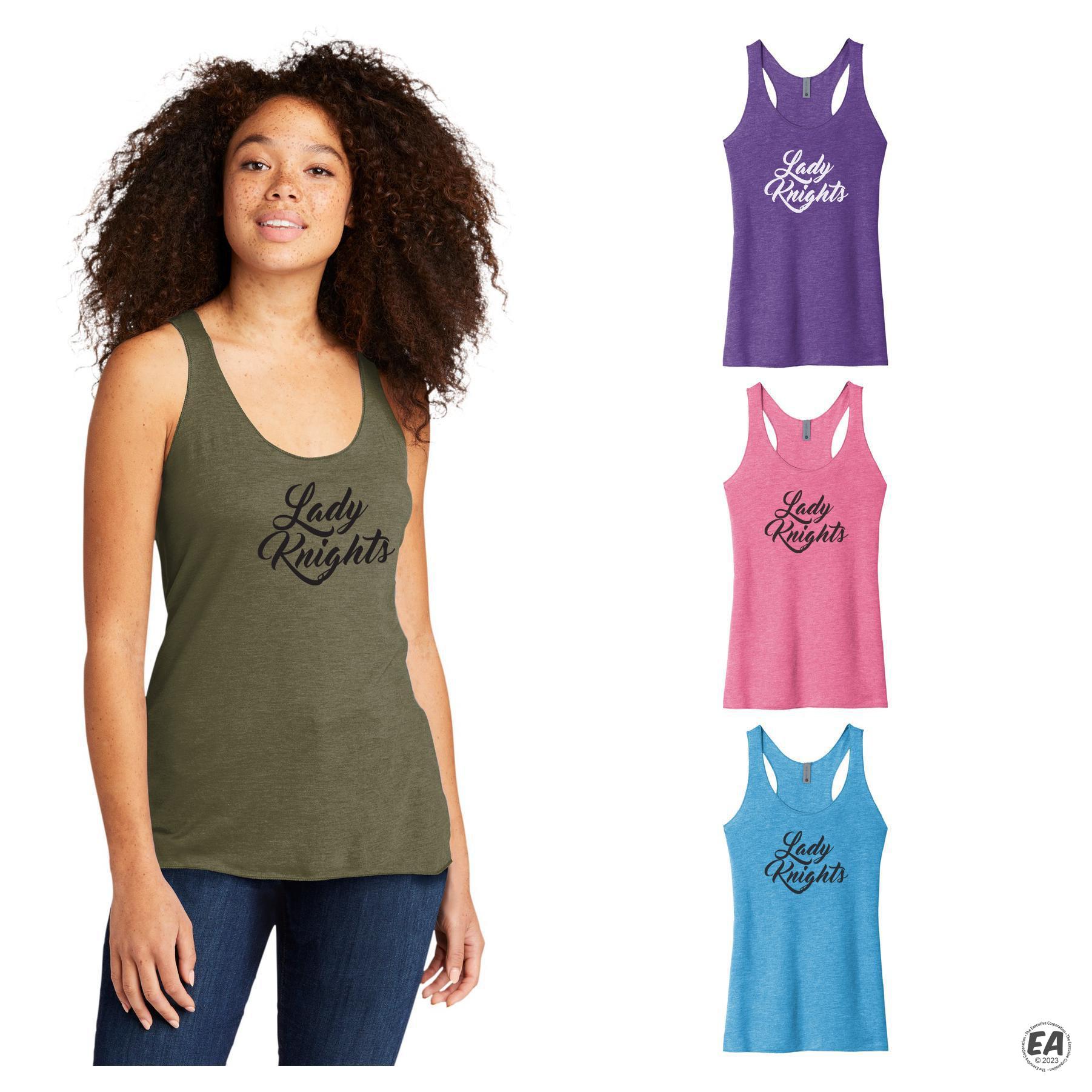 Customized Next Level NL6733 Women's Tri-Blend Racerback Tank ...