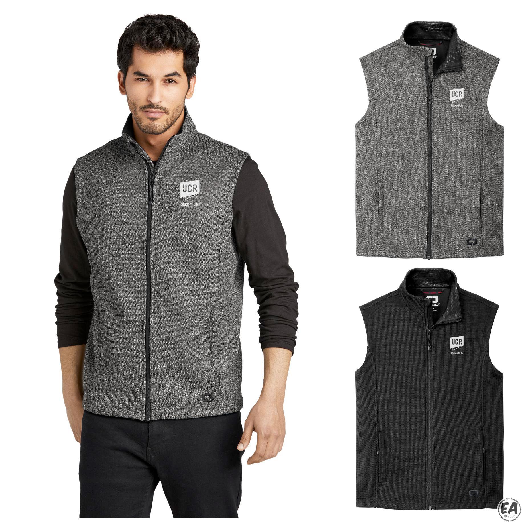 Customized OGIO OG730 Grit Fleece Vest | Promotional Vests | Branded ...