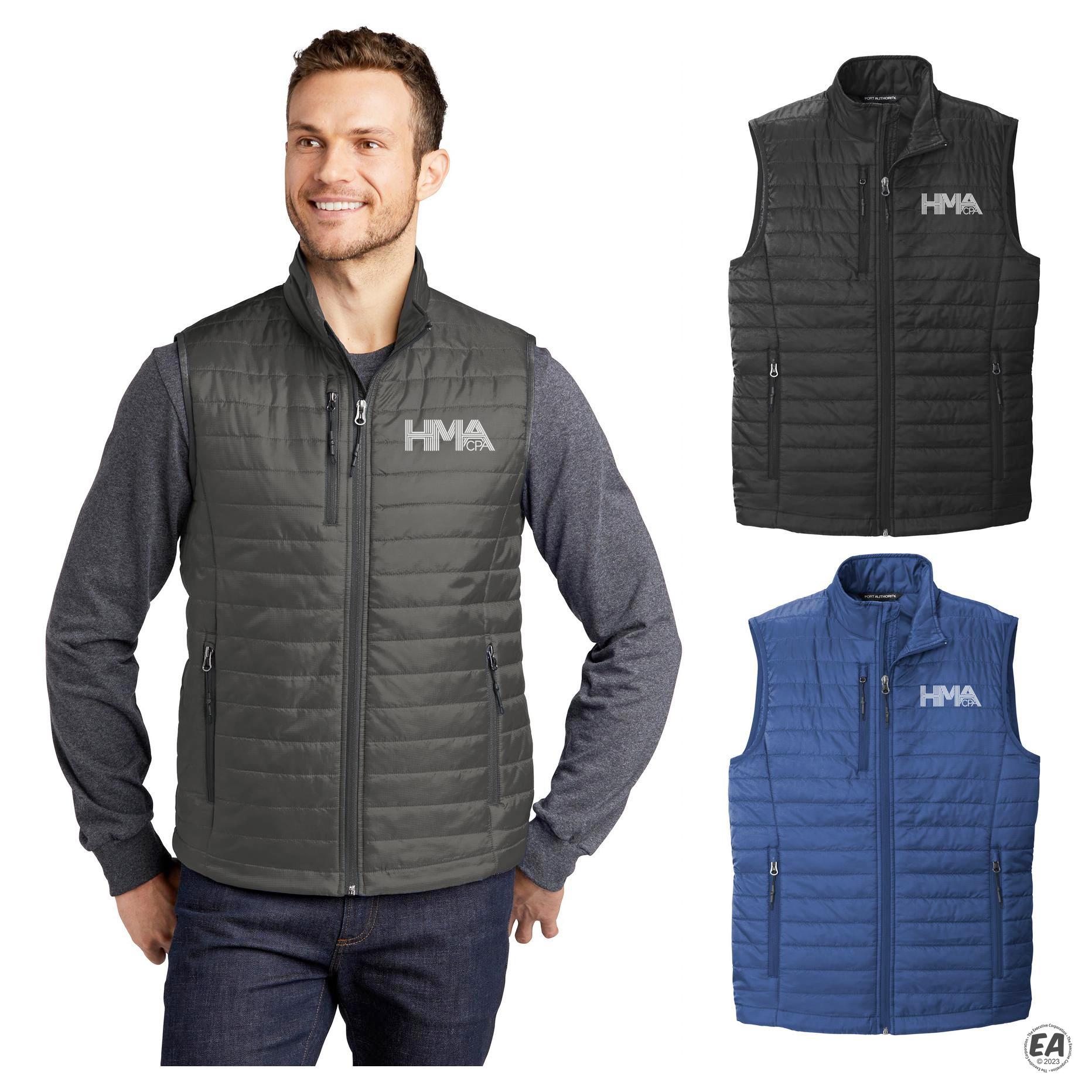 Customized Port Authority J851 Packable Puffy Vest | Promotional Vests ...