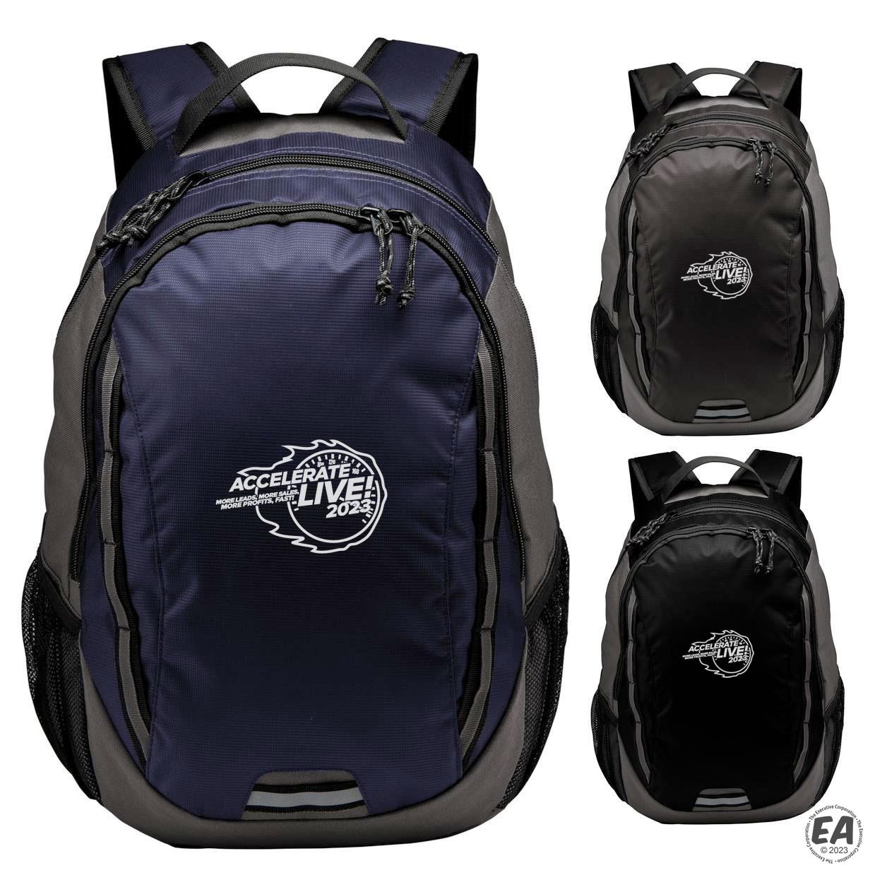 Customized Port Authority BG208 Ridge Backpack | Promotional Laptop ...