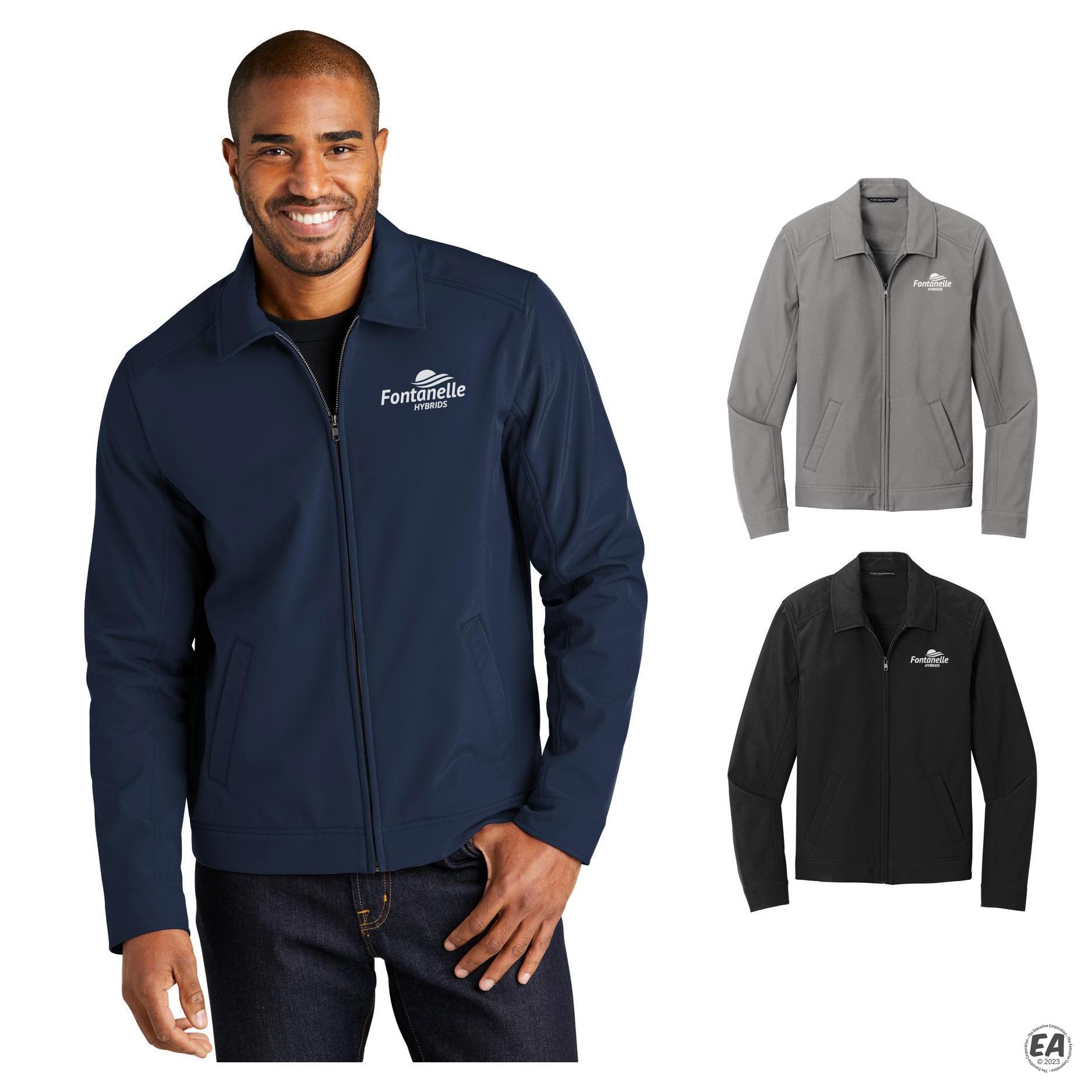 Promotional Port Authority J417 Mechanic Soft Shell Jacket | Branded ...