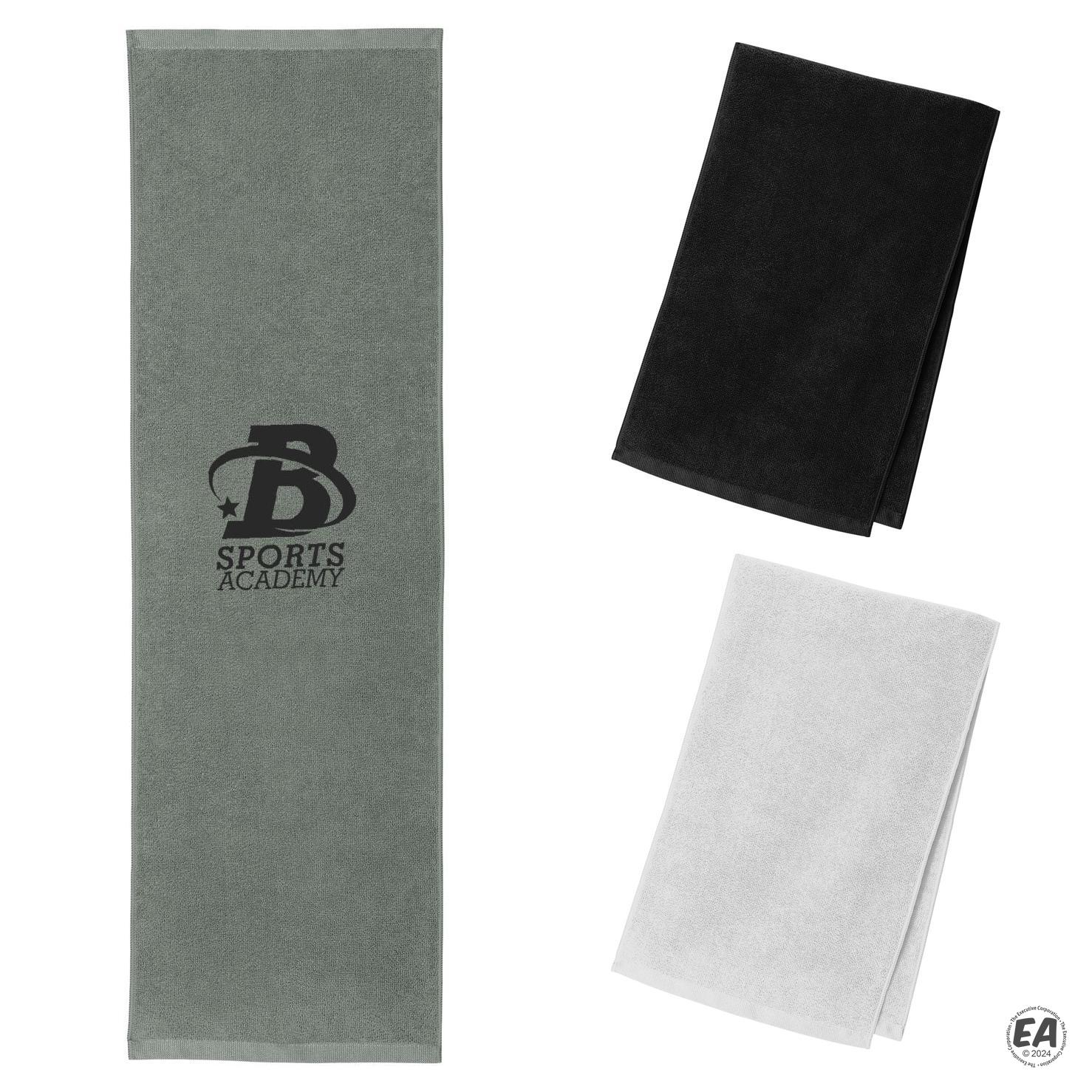 Custom Port Authority TW20 Microfiber Fitness Towel | Promotional ...