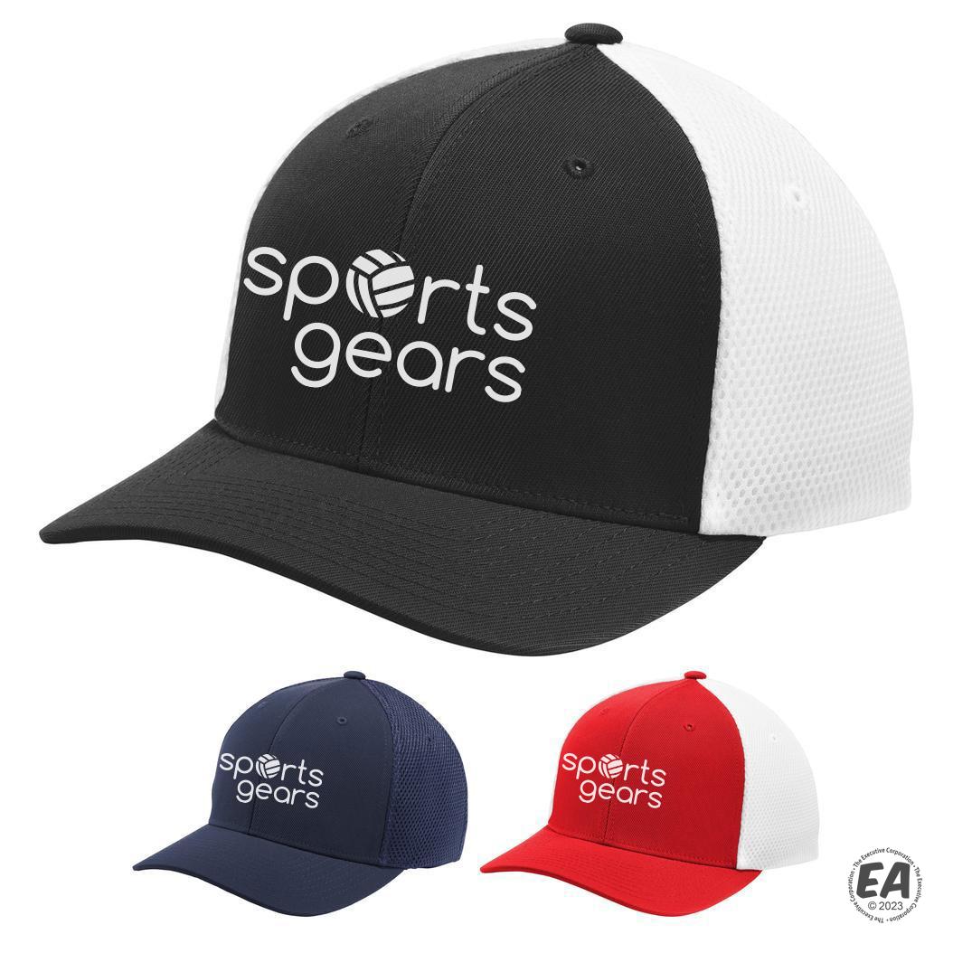 Promotional Sport-Tek STC40 Flexfit Air Mesh Back Cap | Custom Caps ...