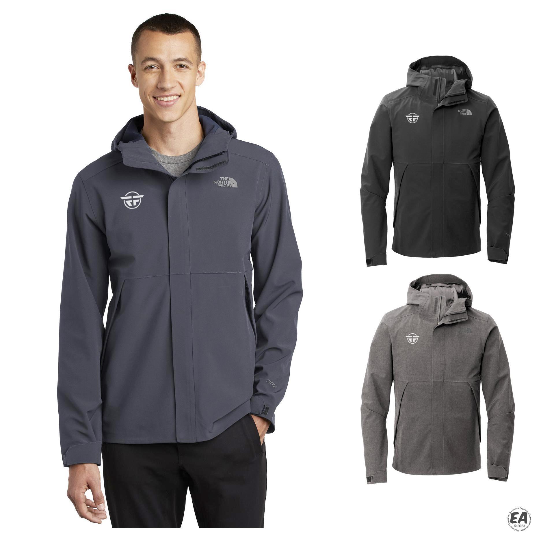 Customized The North Face NF0A47FI Apex DryVent Jacket | Branded Hooded ...