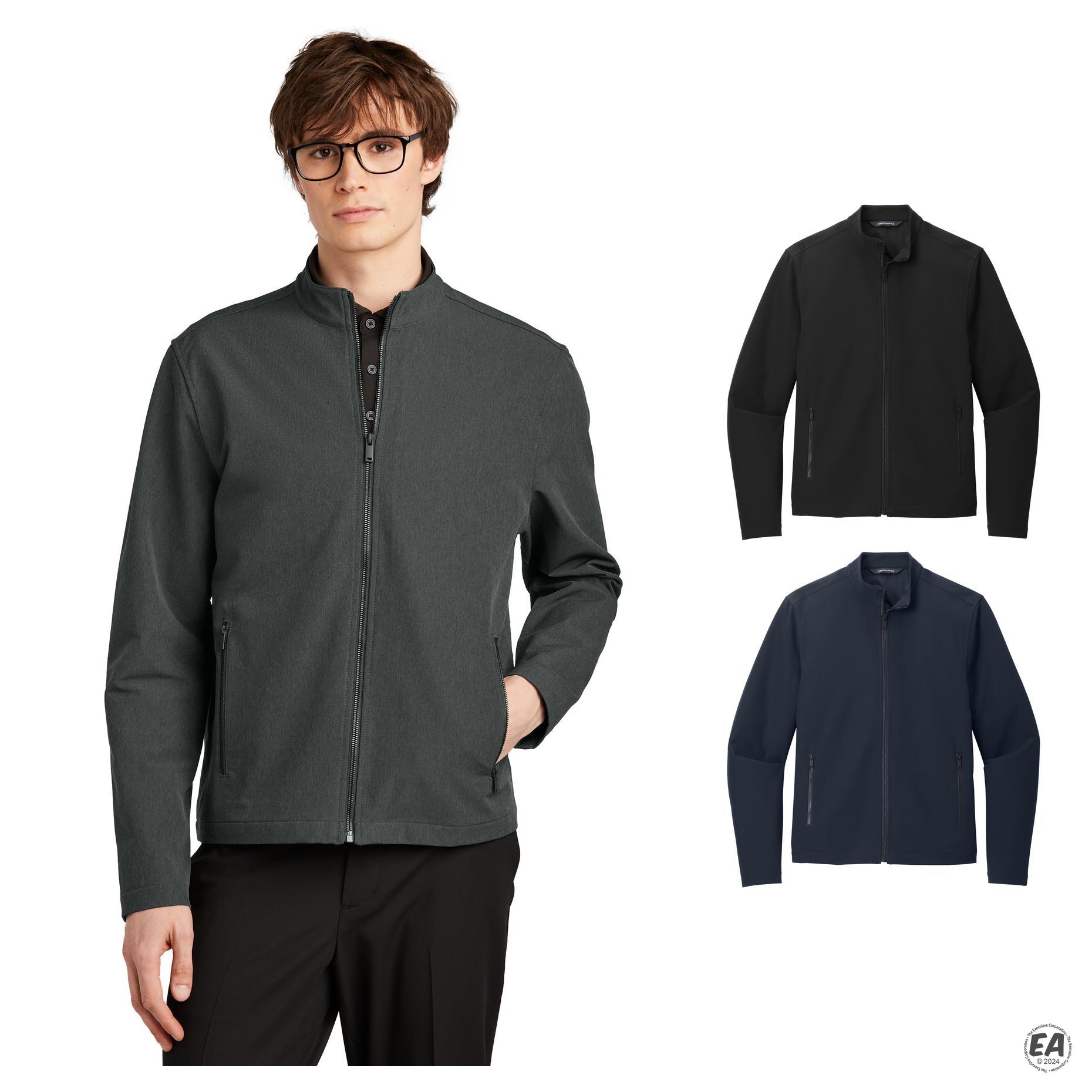 Promotional Mercer+Mettle MM7102 Stretch Soft Shell Jacket | Branded ...