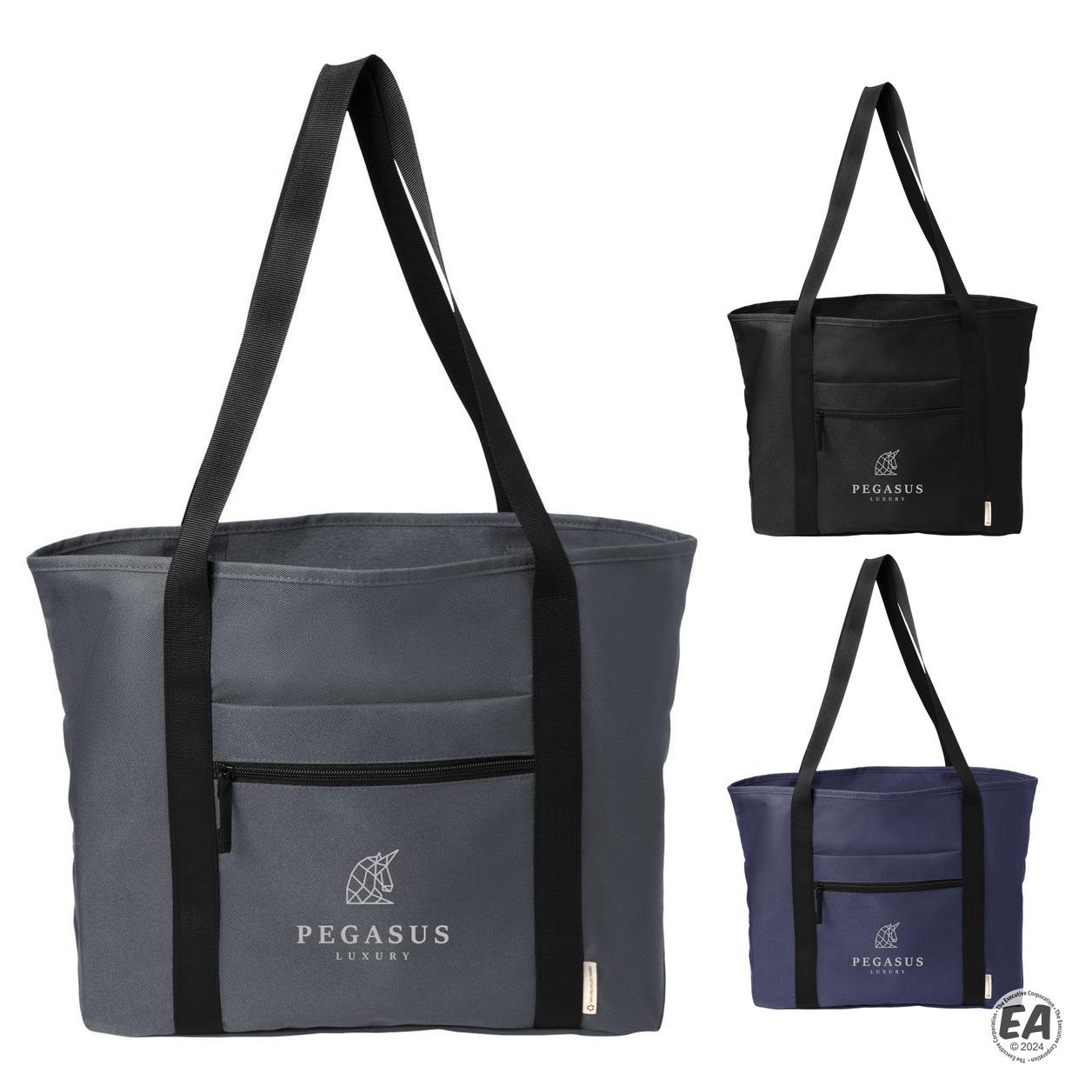 Custom Port Authority BG470 C-FREE Recycled Tote | Customized Polyester ...
