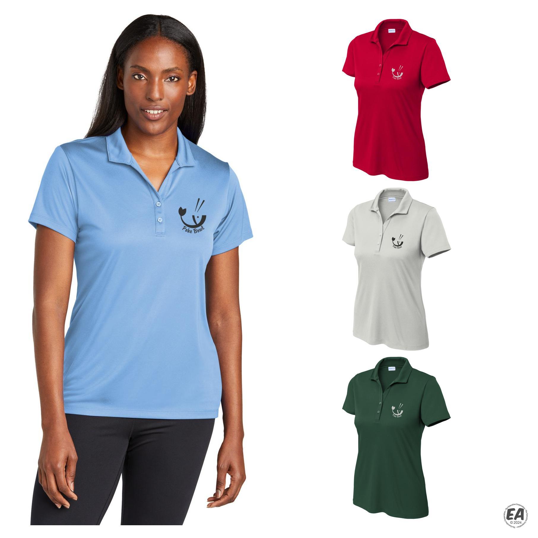 Promotional Sport-Tek LST725 Ladies PosiCharge Re-Compete Polo ...