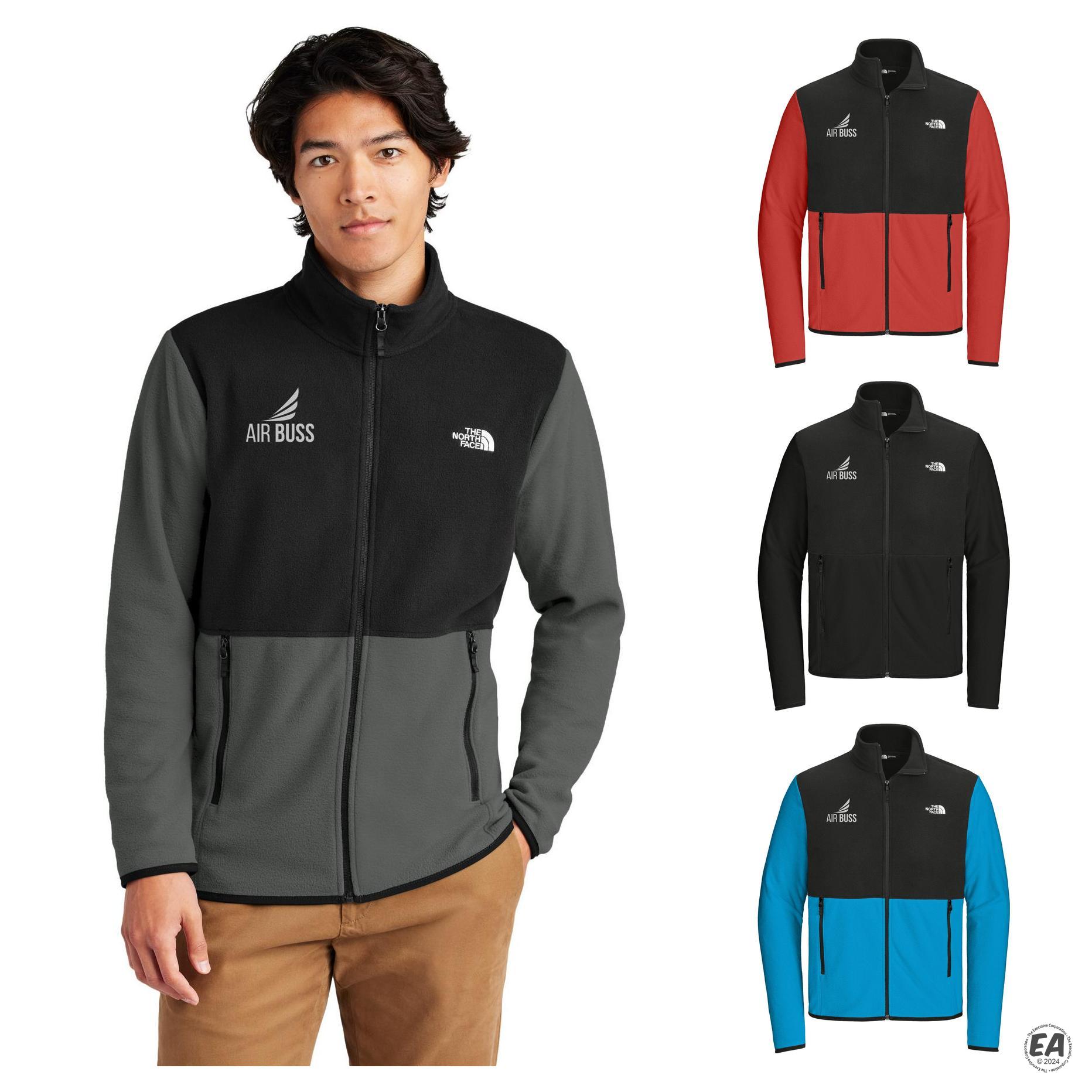 Custom The North Face NF0A7V4J Glacier Full-Zip Fleece Jacket ...