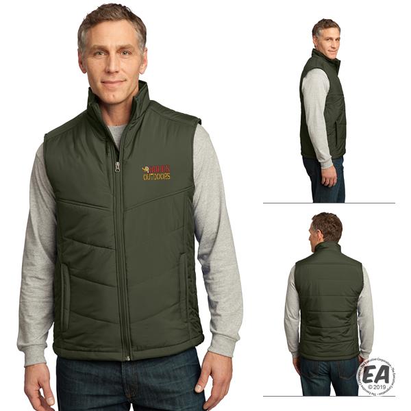 Customized Port Authority J709 Puffy Vest | Promotional Vests | Custom ...