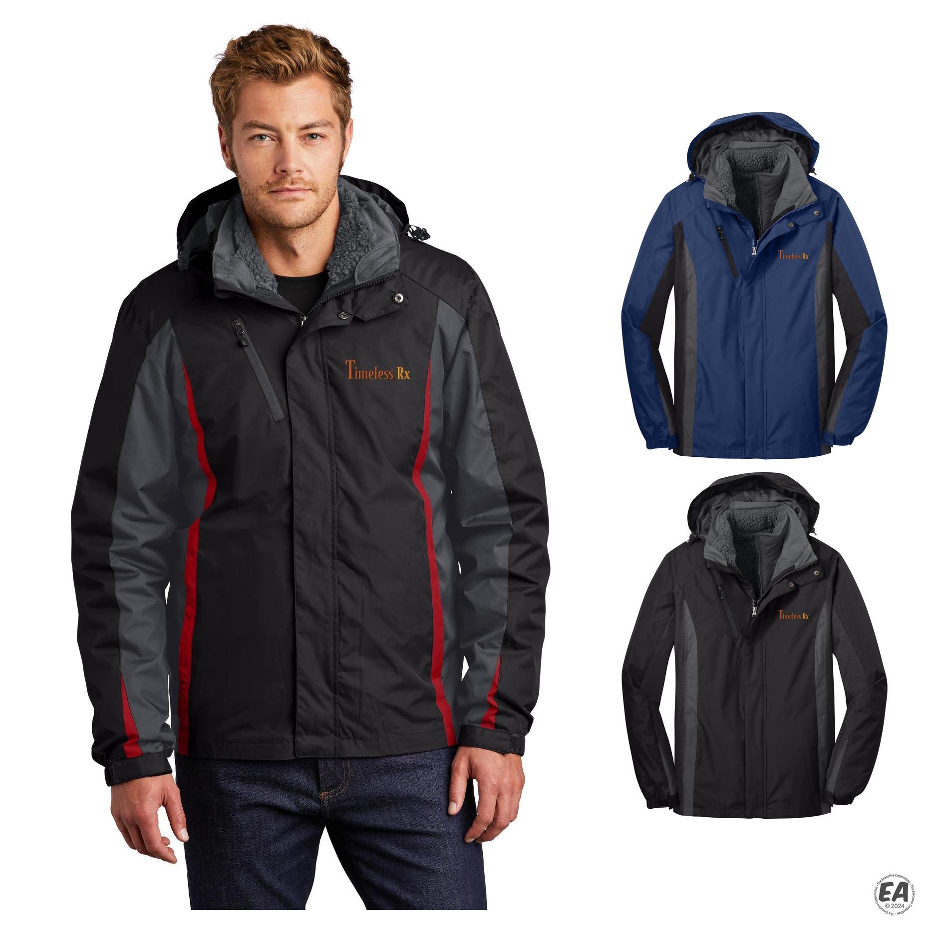 Promotional Port Authority J321 Colorblock 3-in-1 Jacket | Branded ...