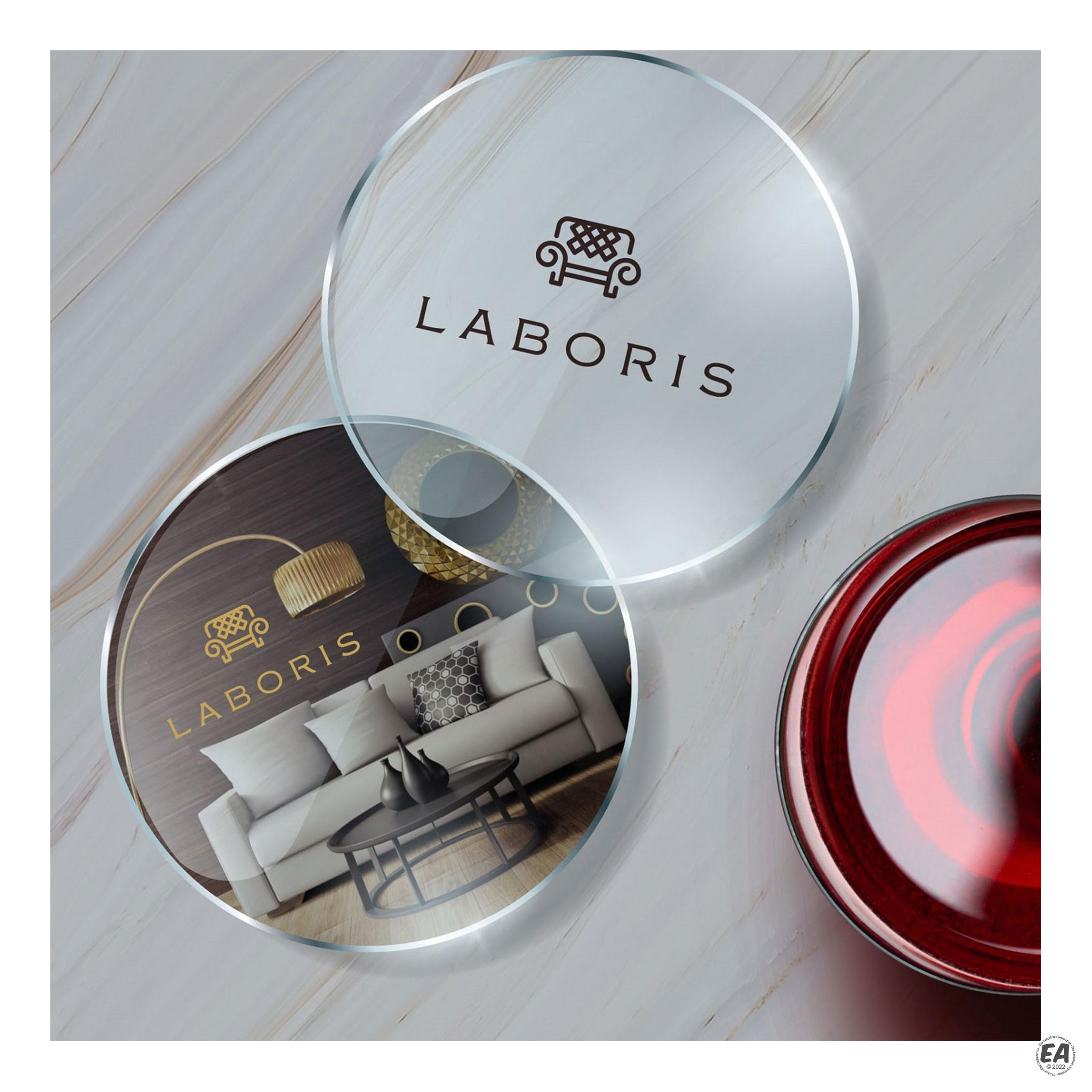Promotional Glass Round Coaster | Customized Coaster Sets | Branded ...