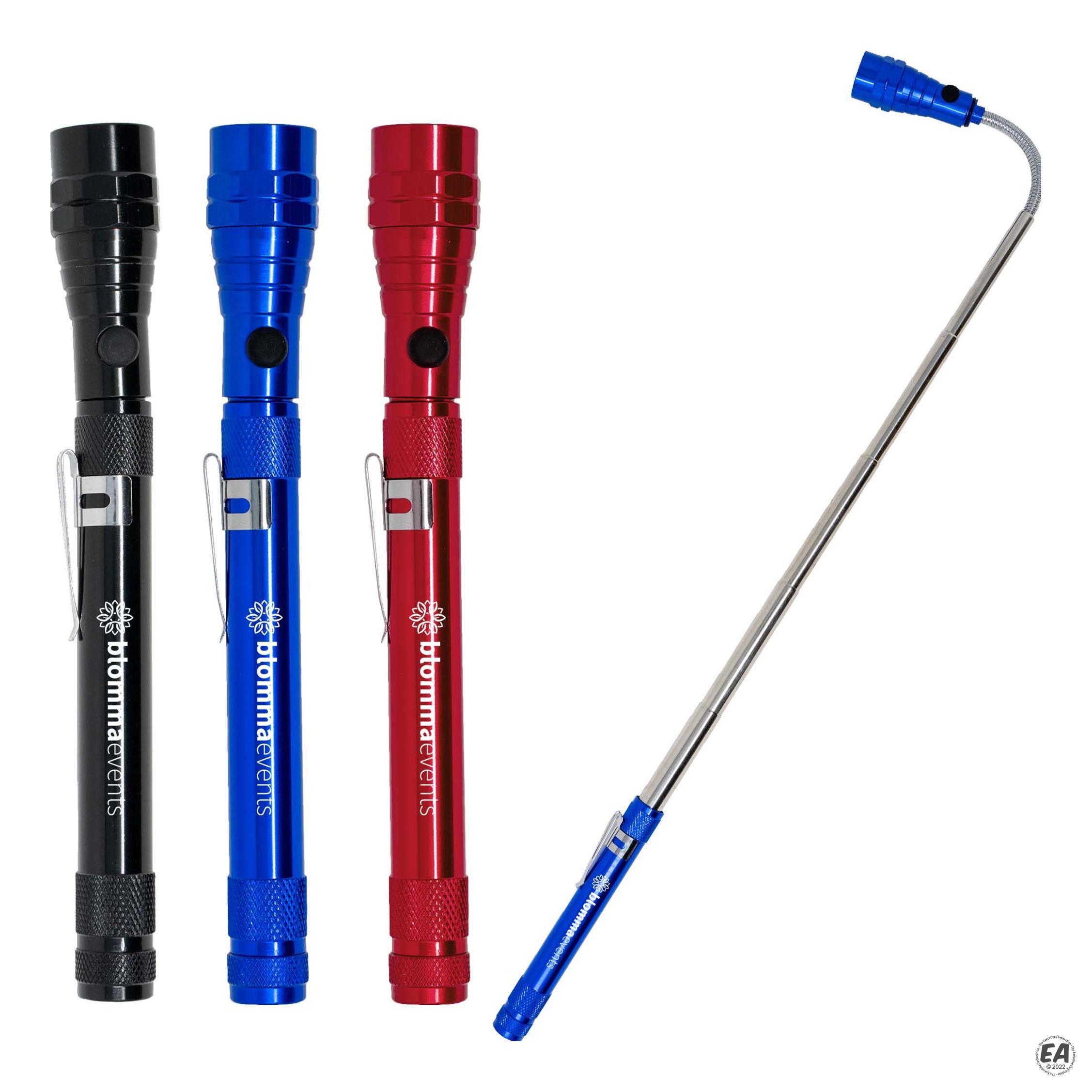 Branded 3 LED Telescopic Flashlight | Customized LED Flashlights ...