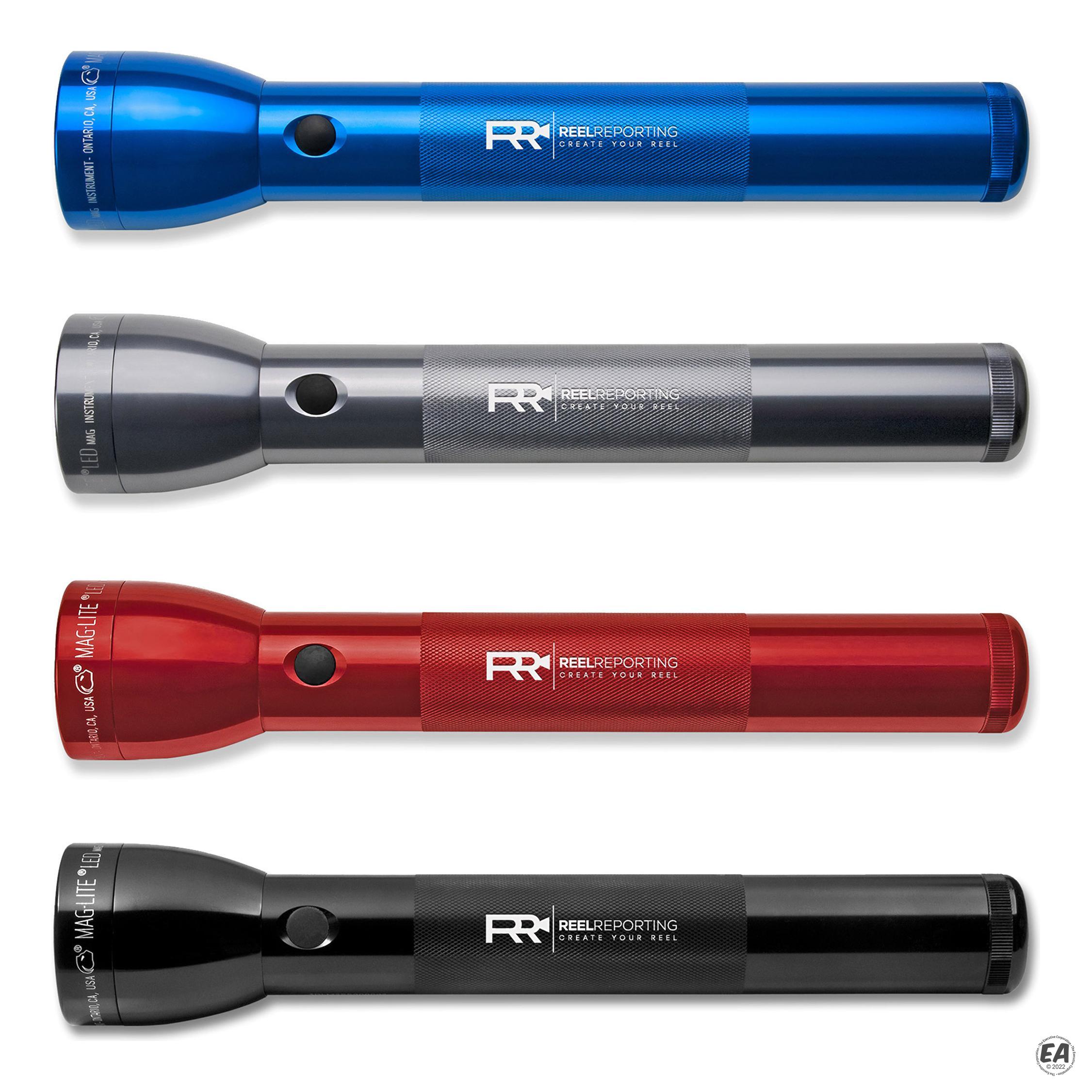 Customized 3 Cell D LED Maglite | Custom LED Flashlights | Promotional ...