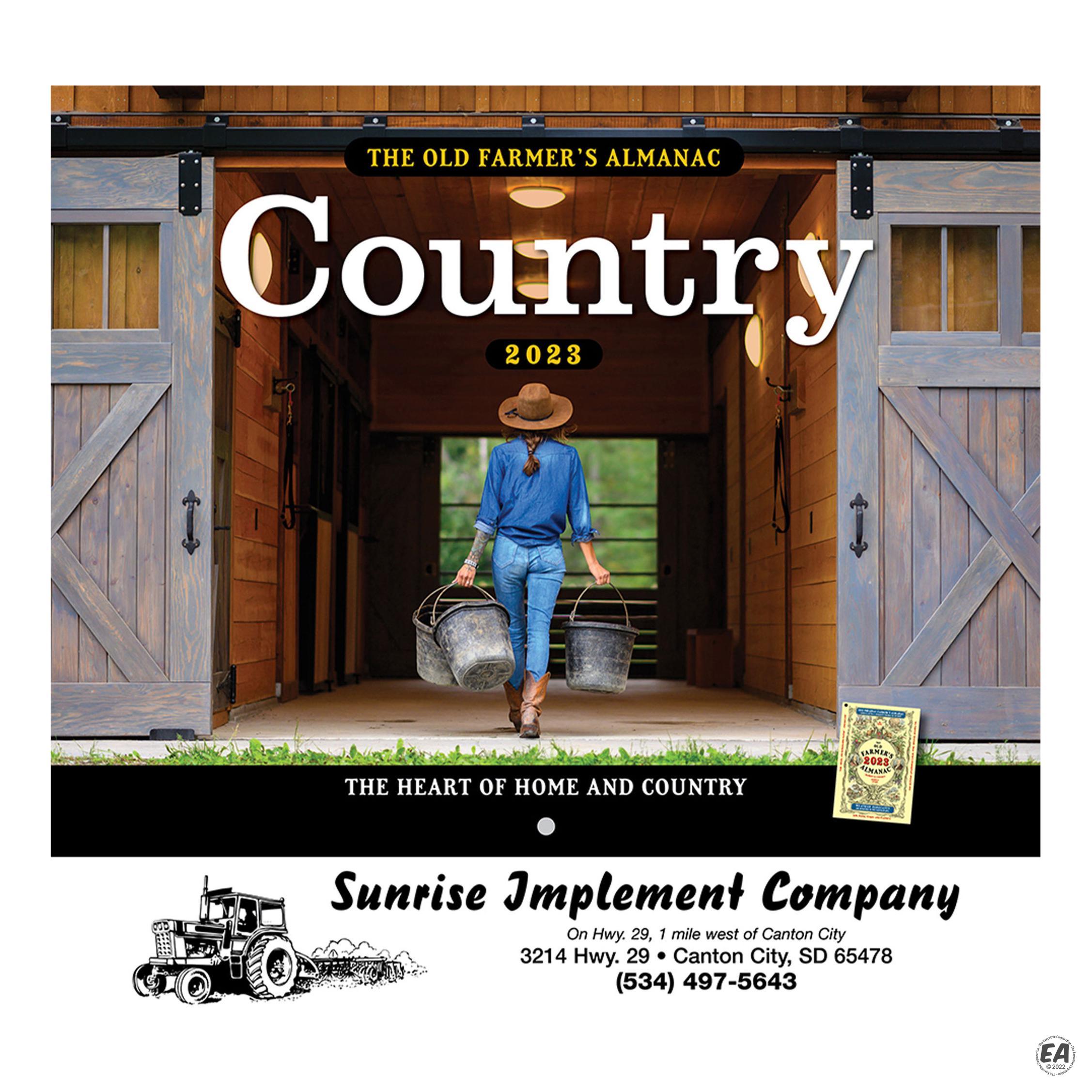 Promotional The Old Farmer's Almanac Country - Stapled | Customized ...