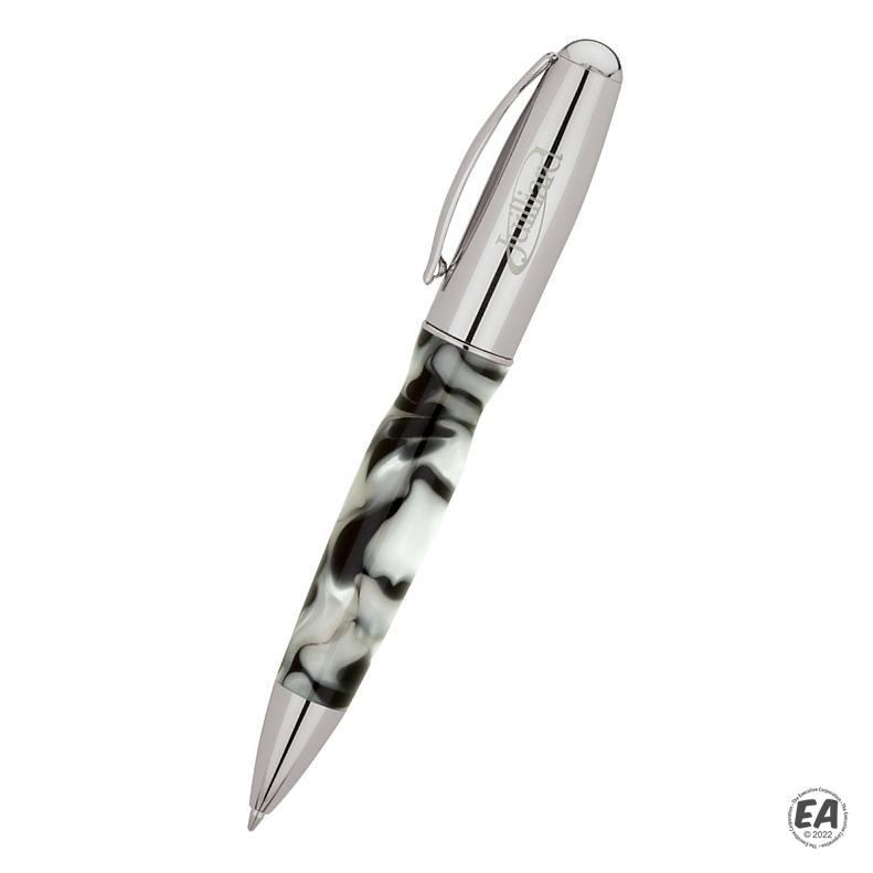 Promotional Basics BA6900 Stefano Ballpoint Pen | Customized Chrome ...