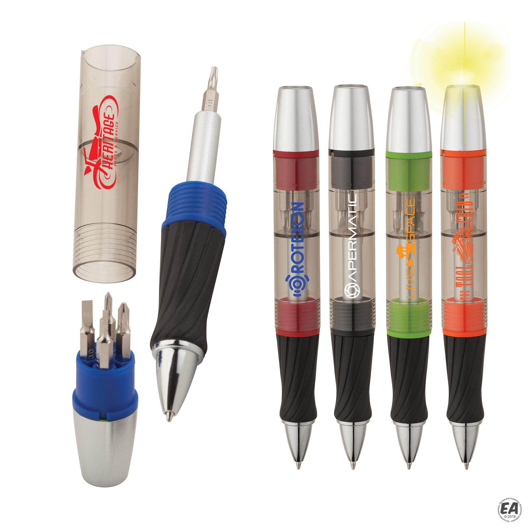 Customized Basics BV3860 Handy Pen 3-in-1 Tool Pen | Promotional Tool ...