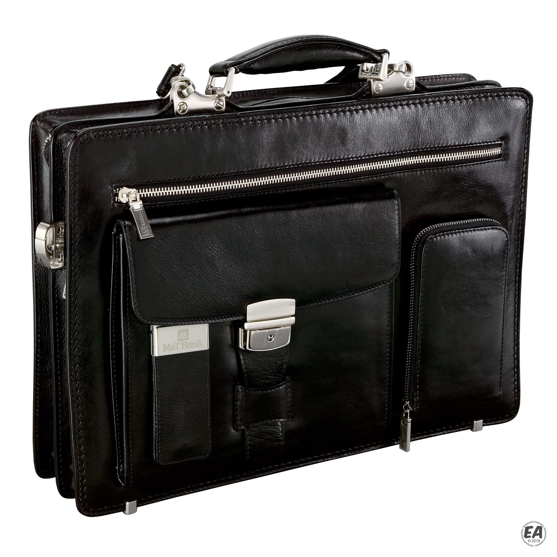 Customized Solo KL1009 Rimini Briefcase | Promotional Messenger ...