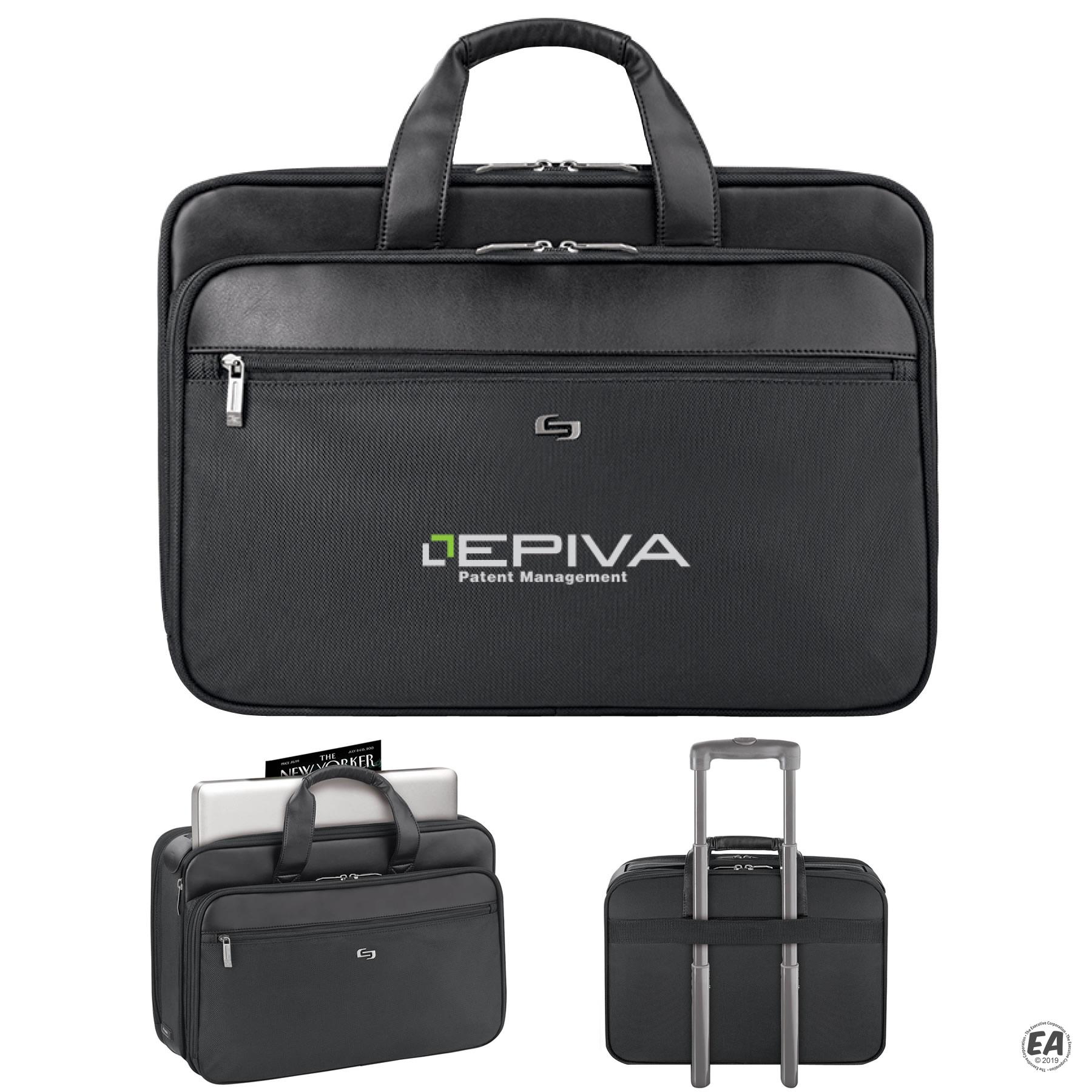Customized Solo KL1022 Paramount Smart Strap Briefcase | Custom ...
