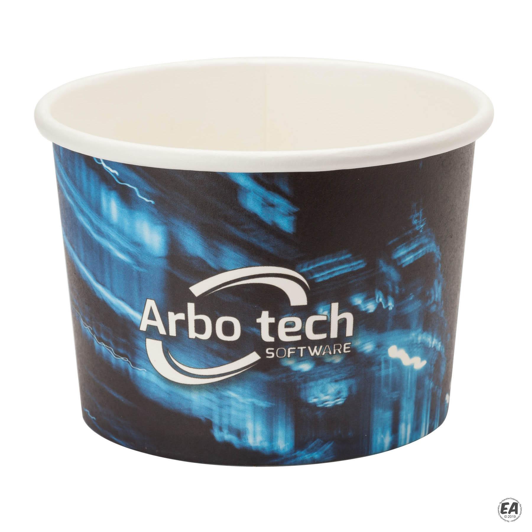 Custom Sovrano KN3016 Prka 16oz. Snack/Ice Cream Paper Cup ...