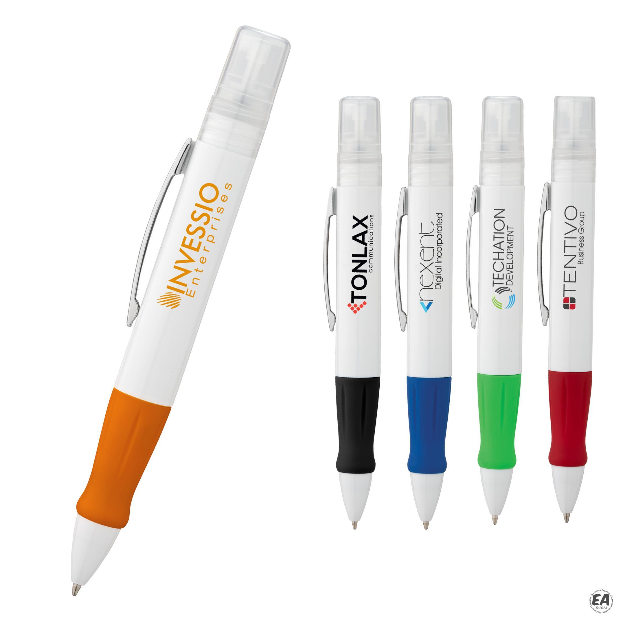 Custom Spritzer Refillable Sanitizer BV6560 Ballpoint Pen (Liquid Not ...