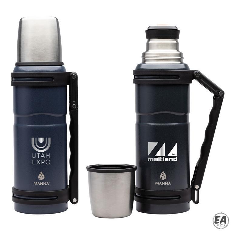Promotional Manna Thermo 40 oz. Vacuum Insulated Flask | Customized ...
