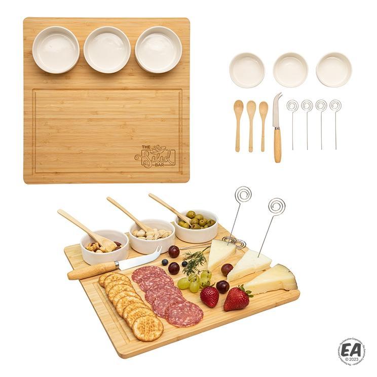 Customized Vermont 12-Piece Cheese Set | Branded Cheese Sets ...