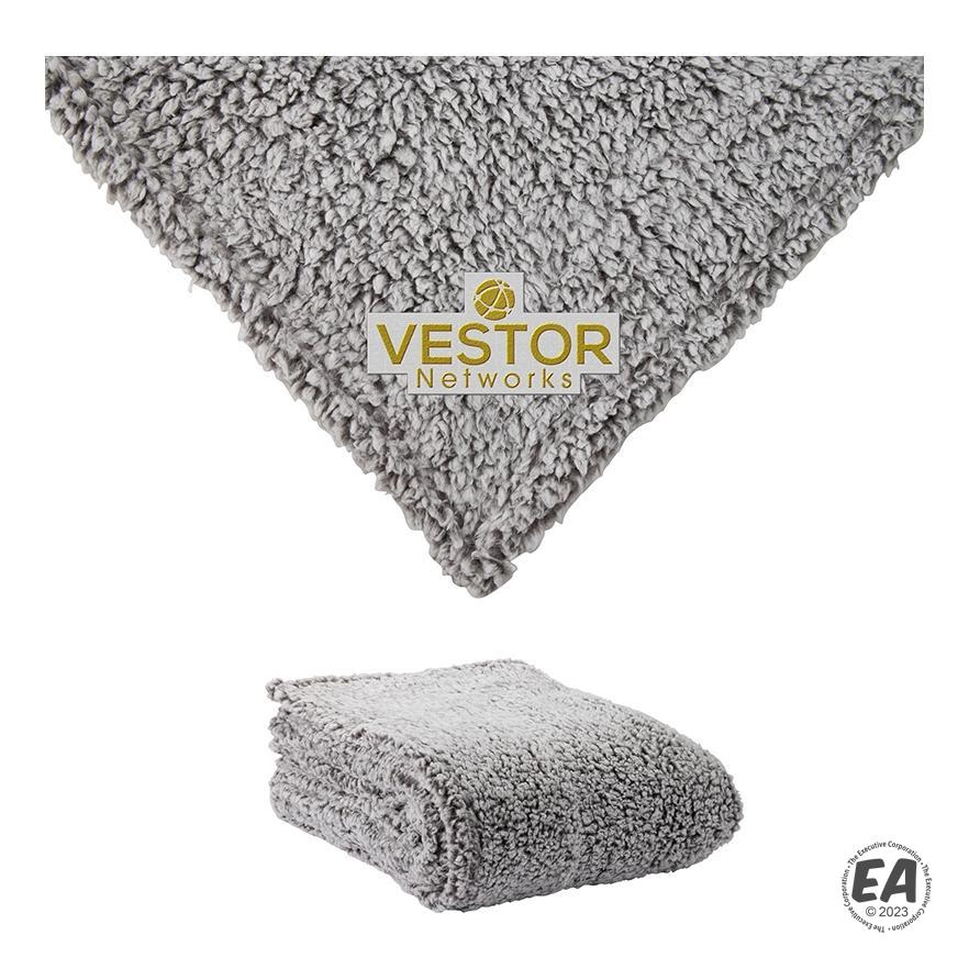 Customized St. Cloud 50 x 60 Frosted Sherpa Blanket | Custom Blankets ...