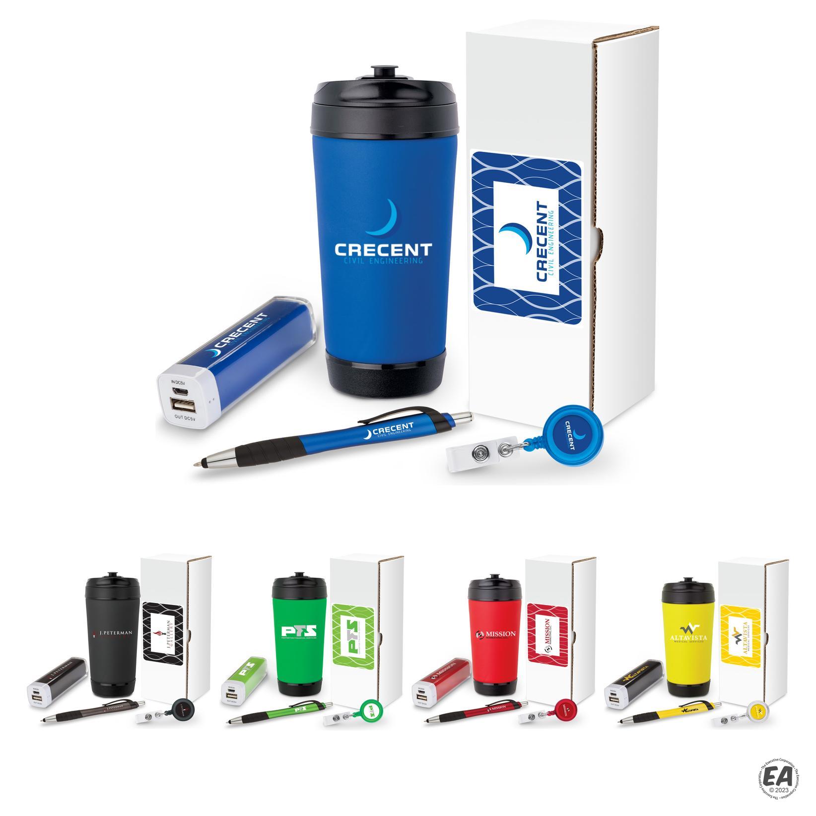 Promotional Appreciation 4-Piece Welcome Gift Set | Branded Executive ...