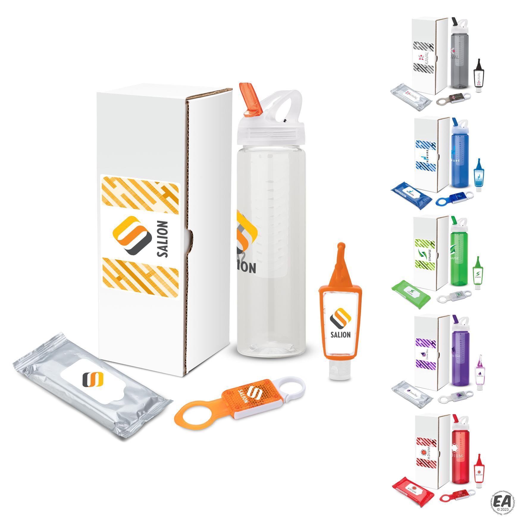 Customized Nature 4-Piece Wellness Gift Set | Promotional Health and ...