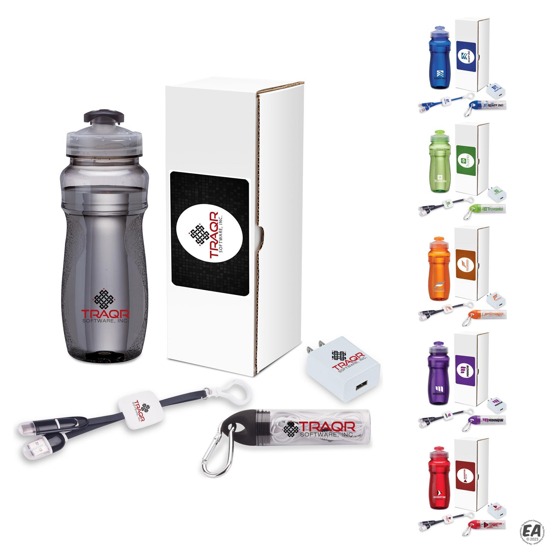 Custom Digital 4-Piece Technology Gift Set | Promotional Technology ...