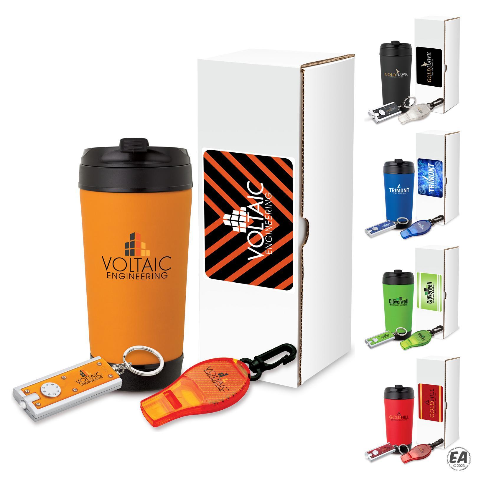 Customized Inspiration 3-Piece Safety Gift Set | Promotional Executive ...