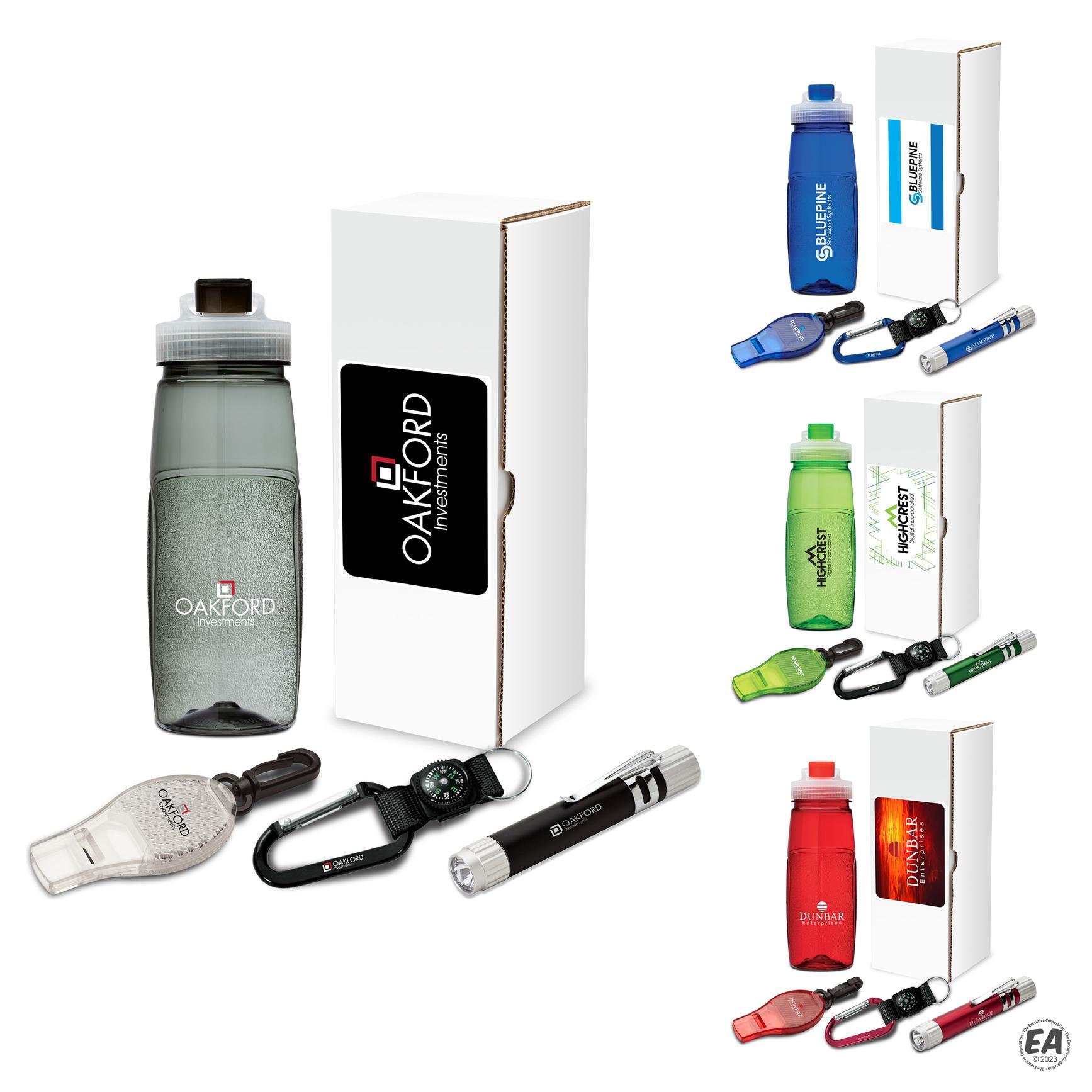 Promotional Triumph 4-Piece Safety Gift Set | Customized Executive Gift ...