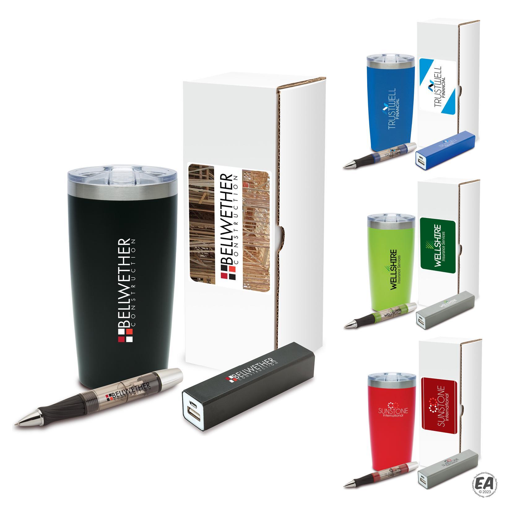 Promotional Fulfillment 3-Piece Safety Gift Set | Customized Executive ...