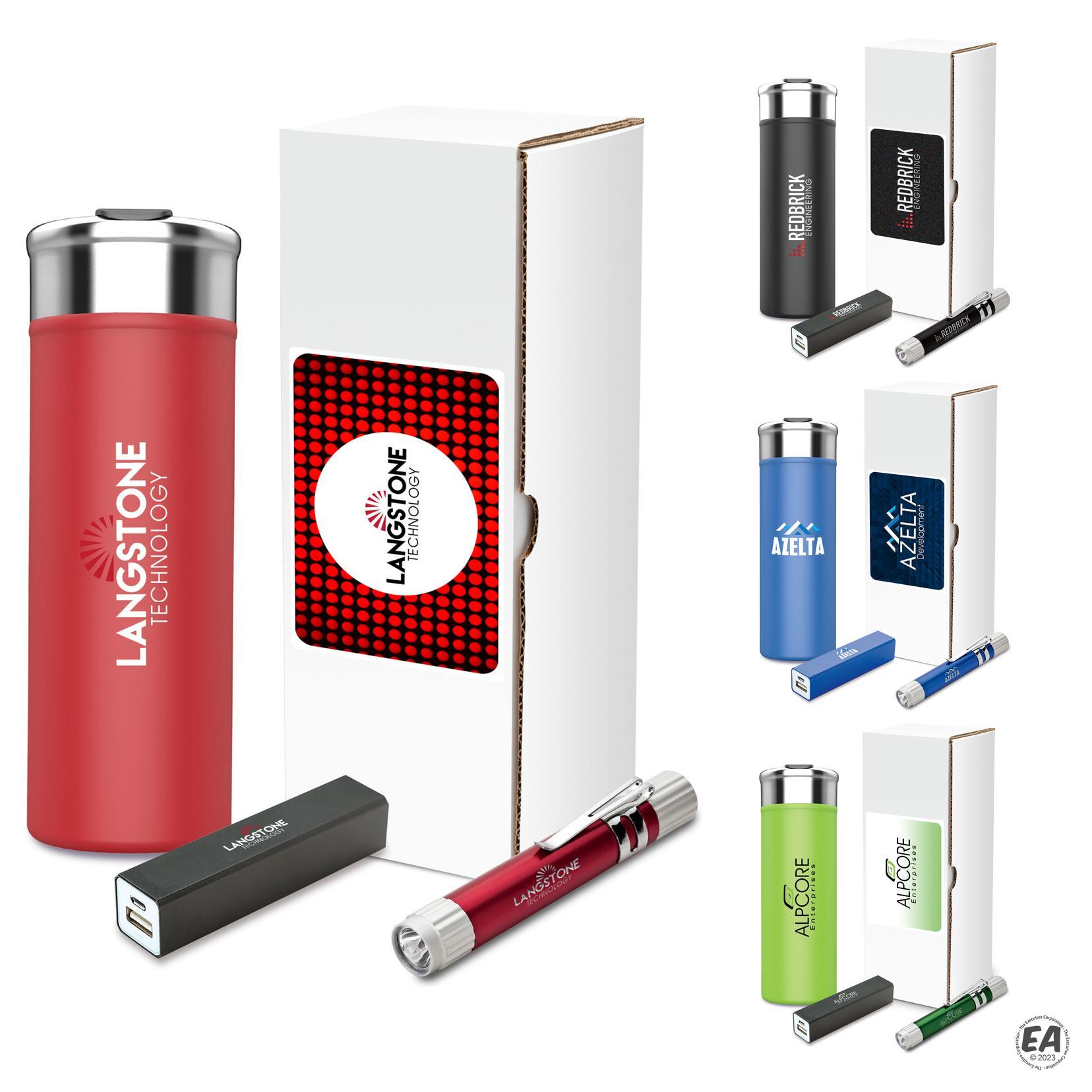 Customized Shield 3-Piece Safety Gift Set | Promotional Executive Gift ...