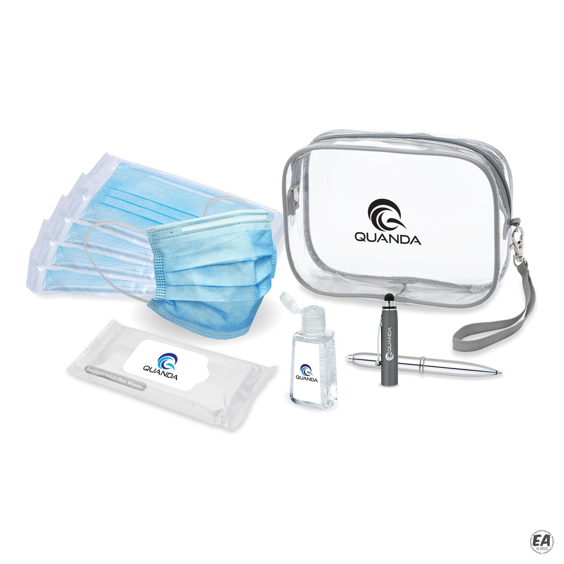 Promotional Back to Work III 9pc PPE Essentials Set | Branded PPE Kits | Customized Back to Work ...