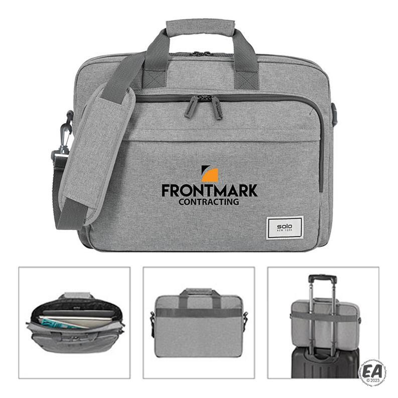 Custom Solo Re:new Briefcase | Branded Messenger Briefcases ...