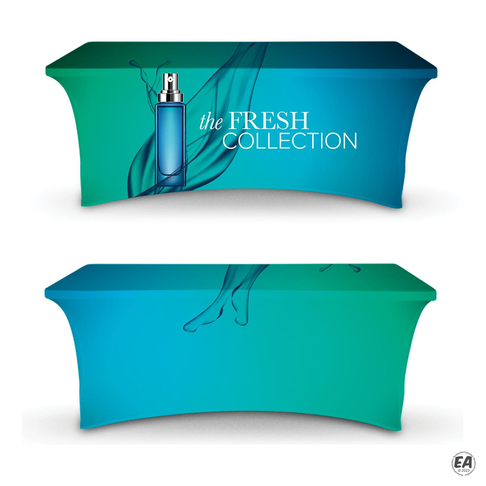 Promotional DisplaySplash 6FT Stretch Table Cover | Customized ...