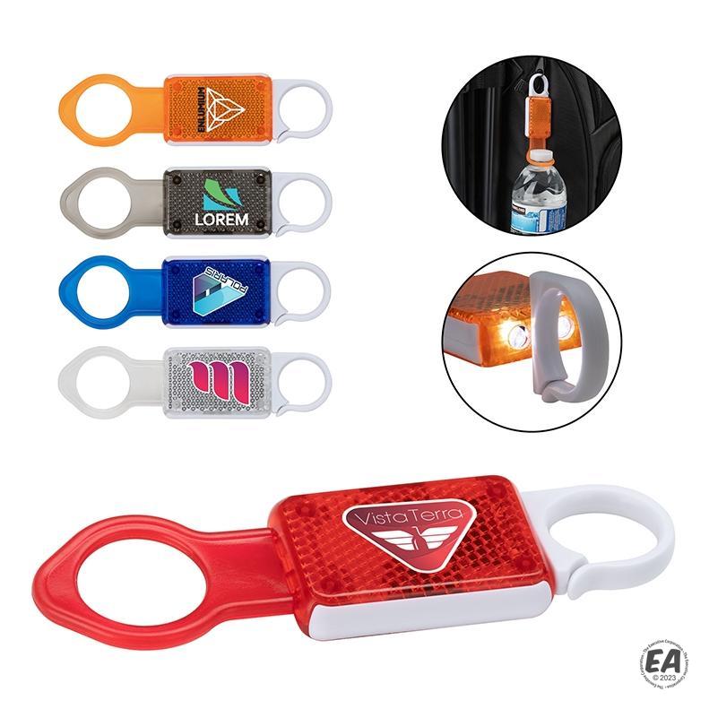 Customized Pixie 4-in-1 Reflective Bottle Holder with Carabiner ...