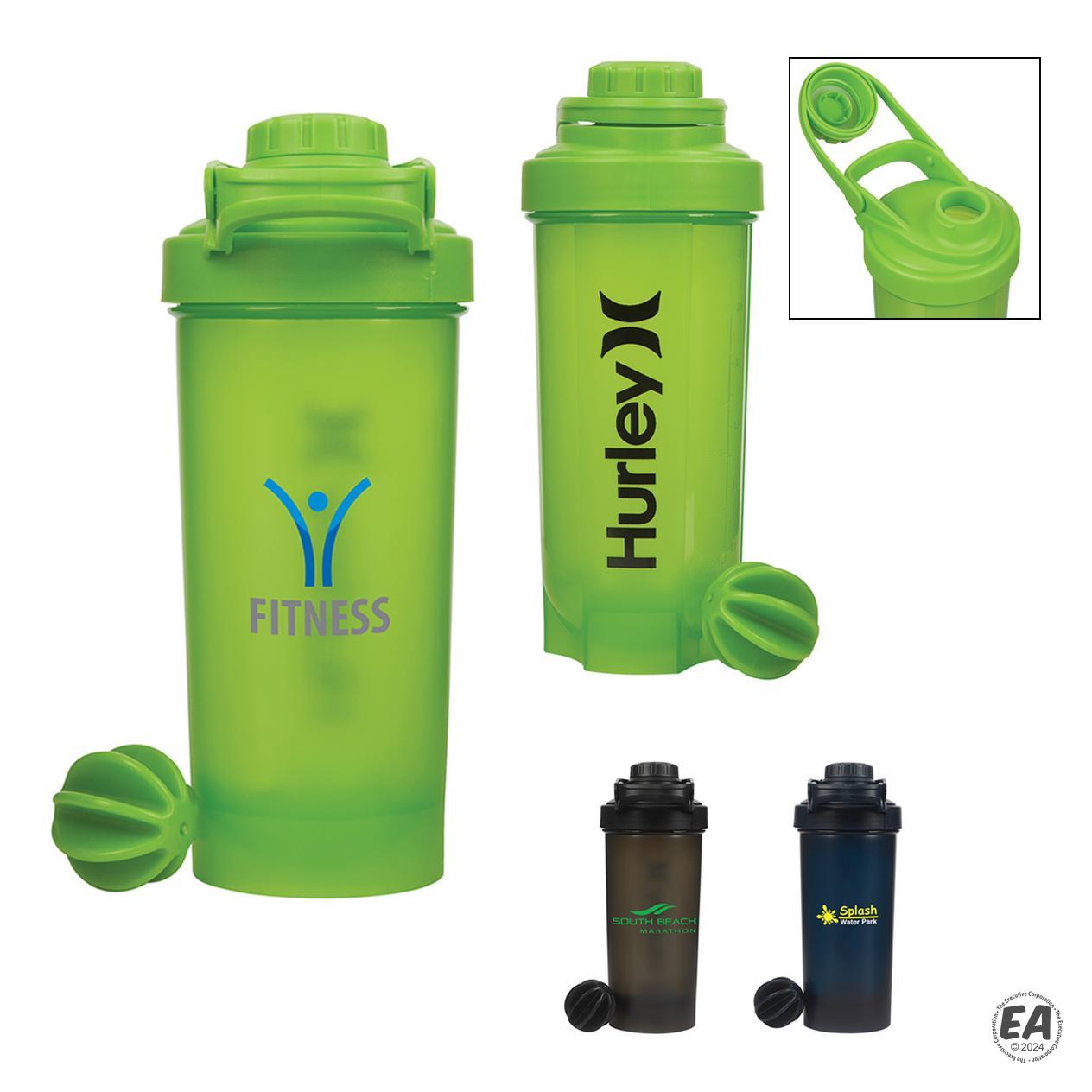 Customized Hurley 28 oz. PP Shaker Bottle | Promotional Water Bottles ...