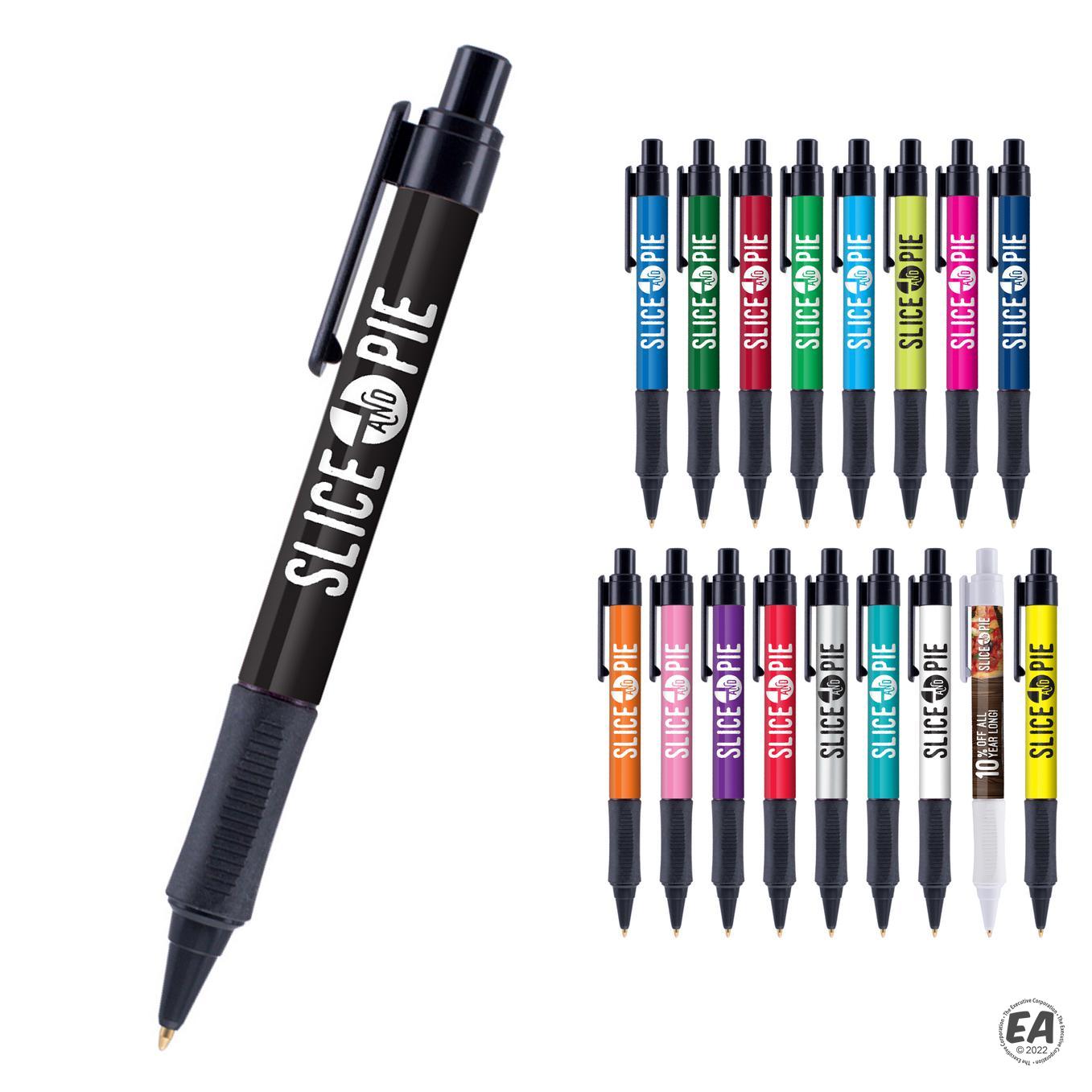 Promotional Grip Write Pen | Customized Click Pens | Custom Grip Write ...
