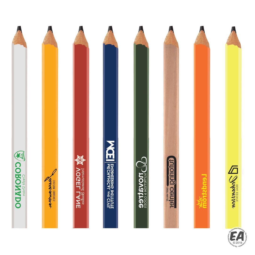 Custom Carpenter Pencil | Promotional Carpenter Pencils | Customized ...