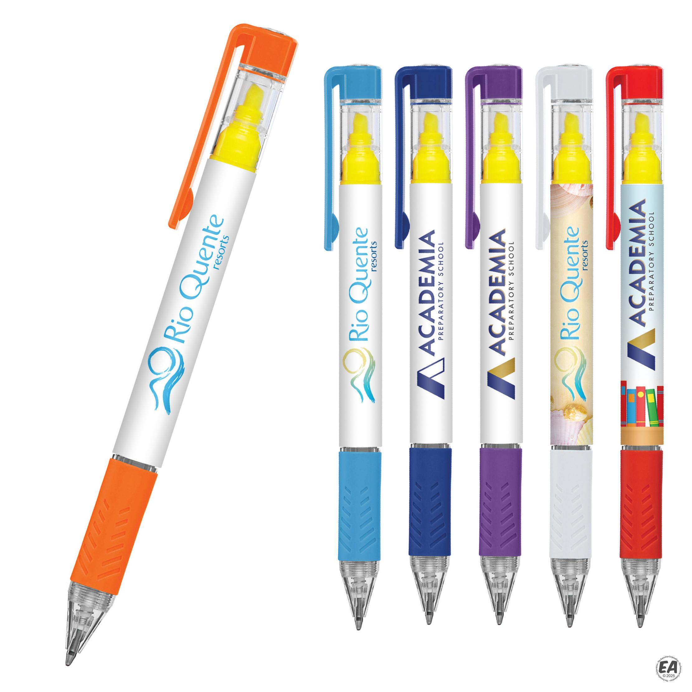 Customized Duplex Brights Highlighter Pen Combo | Promotional ...