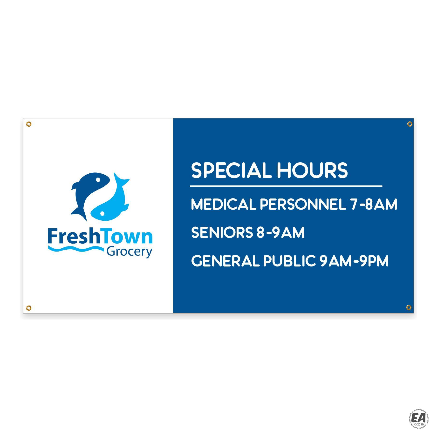 Promotional 72x36 Vinyl Banner | Branded Wall Banners | Customized ...