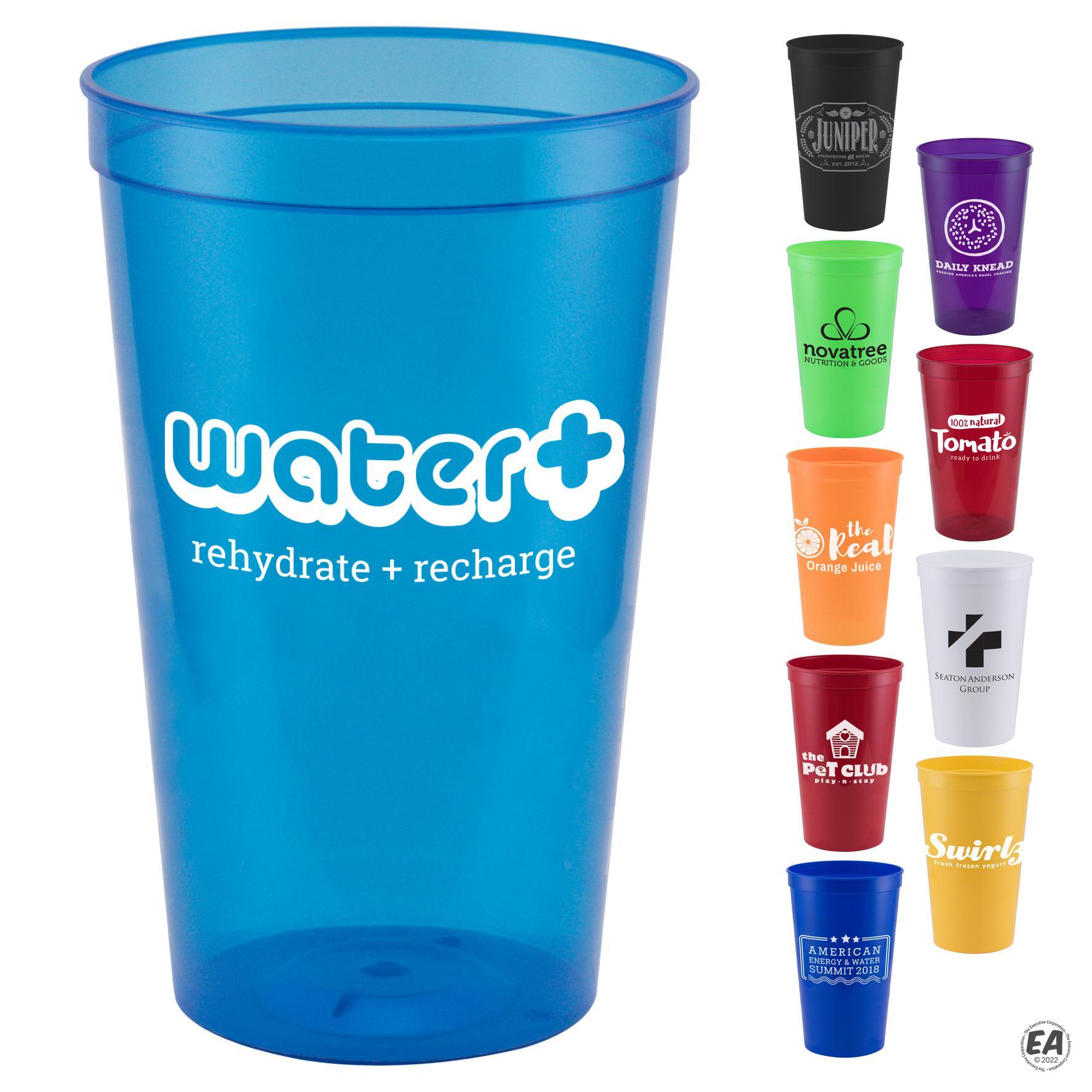 Custom Touchdown 22 oz. Stadium Cup | Customized Plastic Cups ...