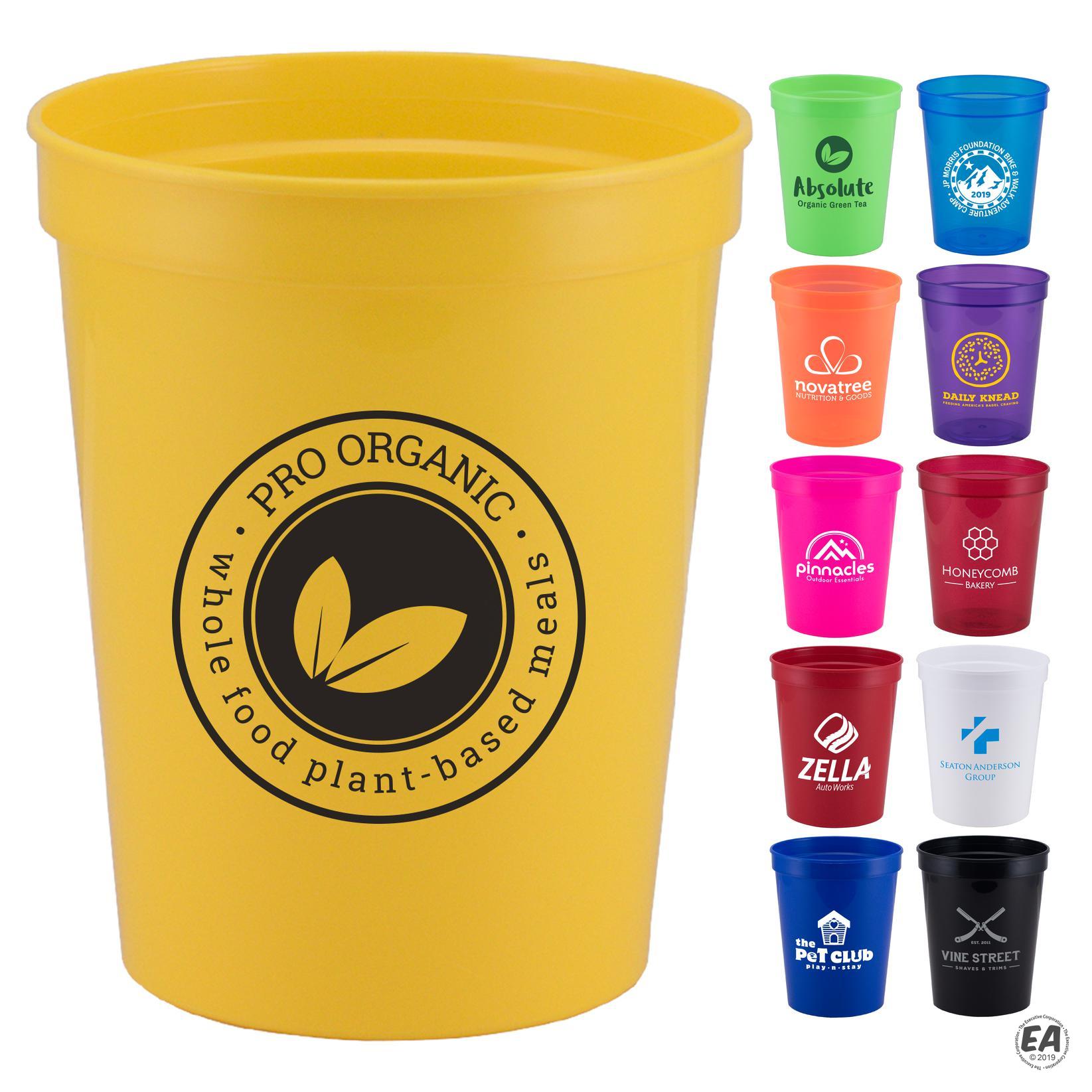 Promotional Touchdown 16 oz. Stadium Cup | Customized Plastic Cups ...