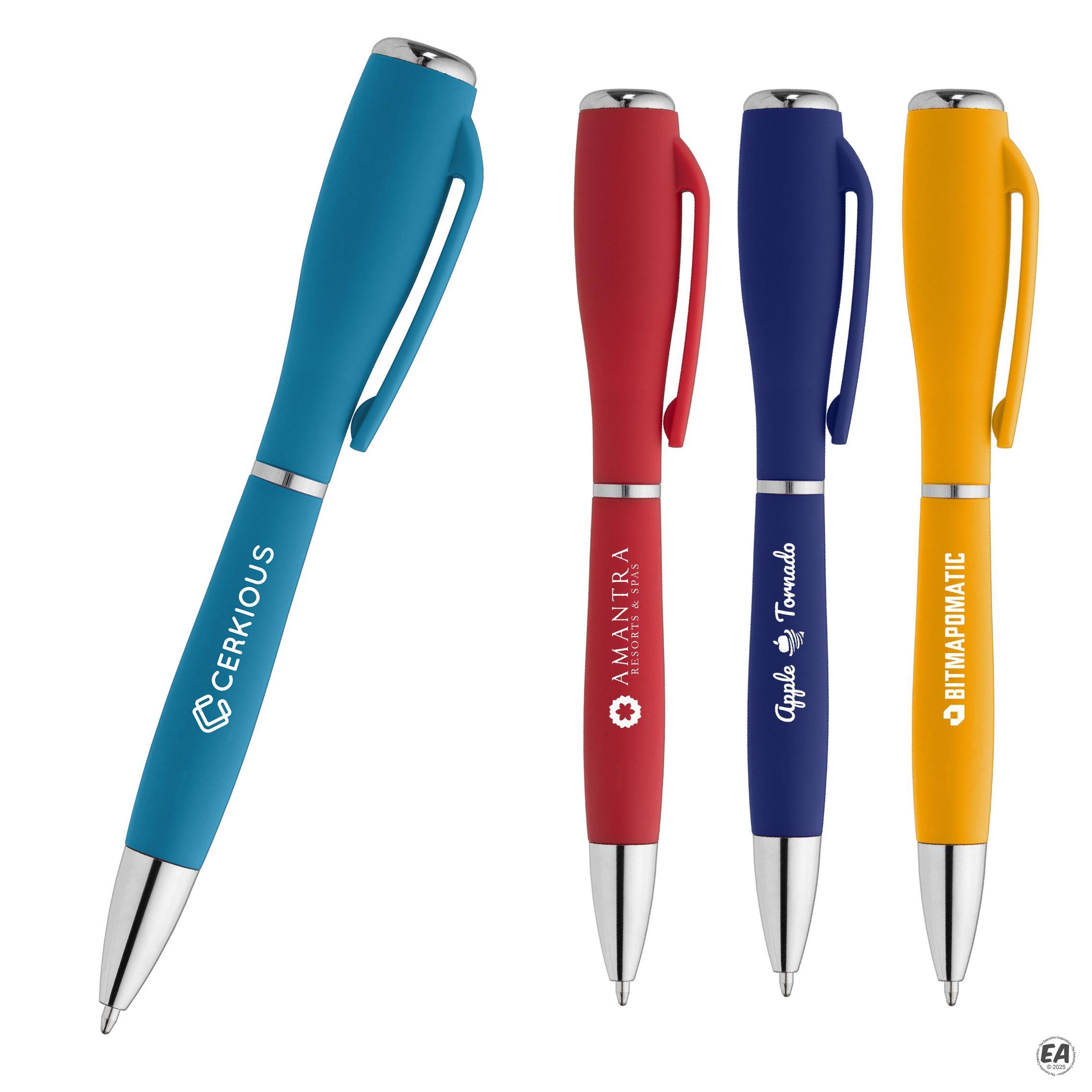 Custom Nova Softy Brights LED Light Pen | Promotional Light Pens ...