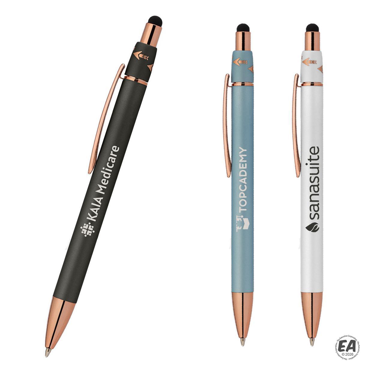 Customized Orbit Spinner Metal Stylus Pen | Promotional Aluminum Pens ...