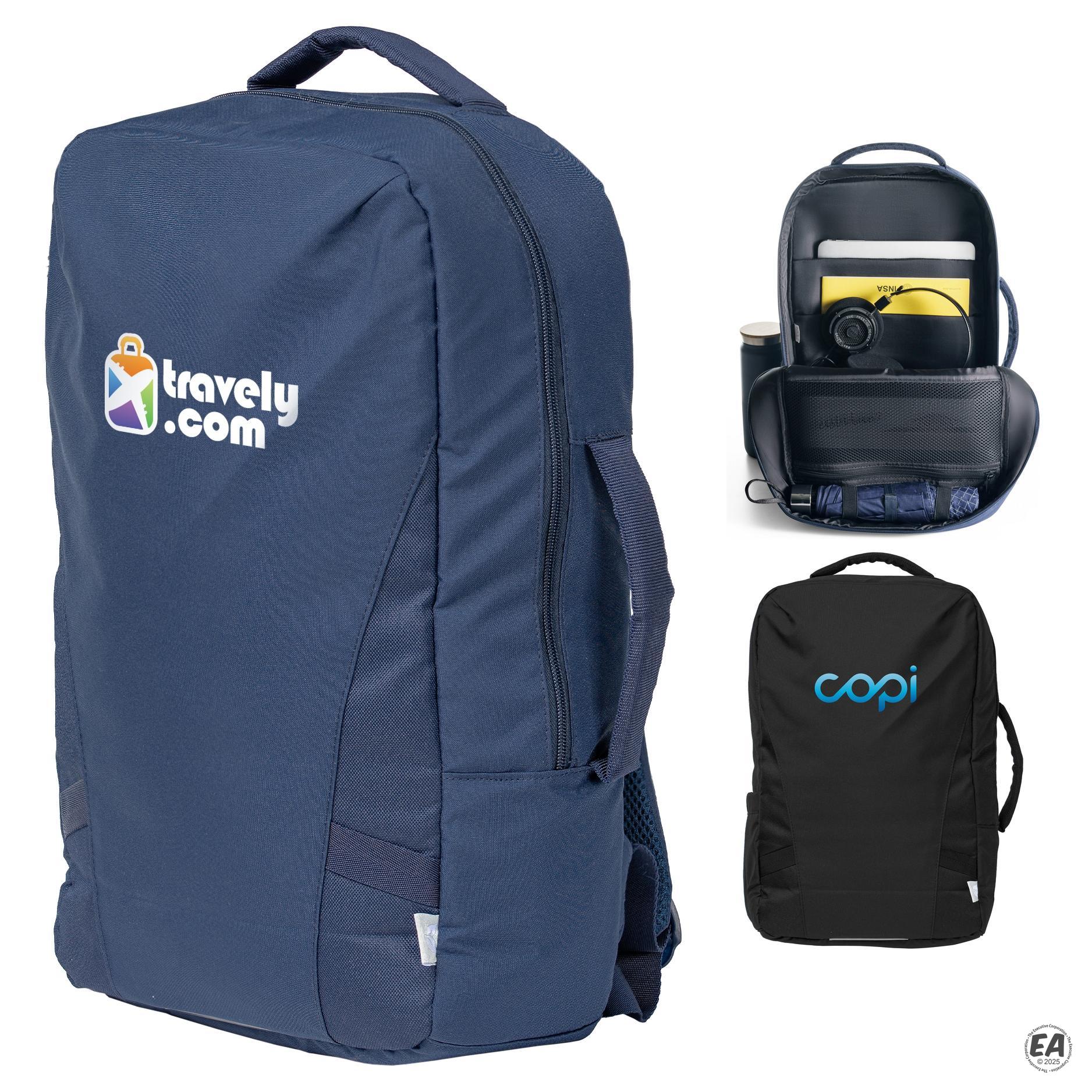 Custom Coastal Threads Commuter Backpack | Branded Laptop Backpacks ...